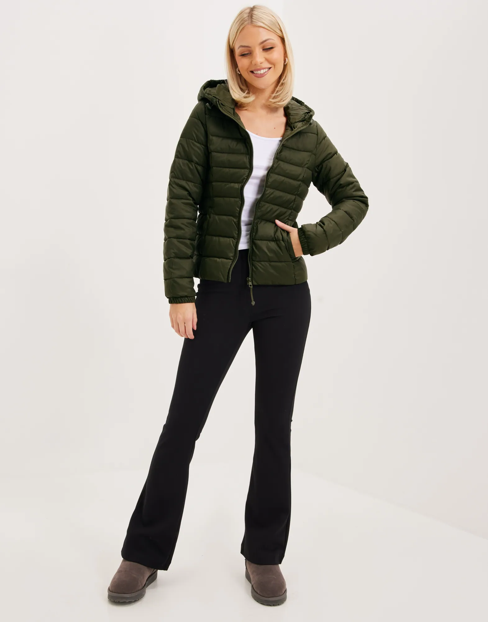 Osta Only onlTAHOE HOOD JACKET OTW NOOS - Forest Night | Nelly.com