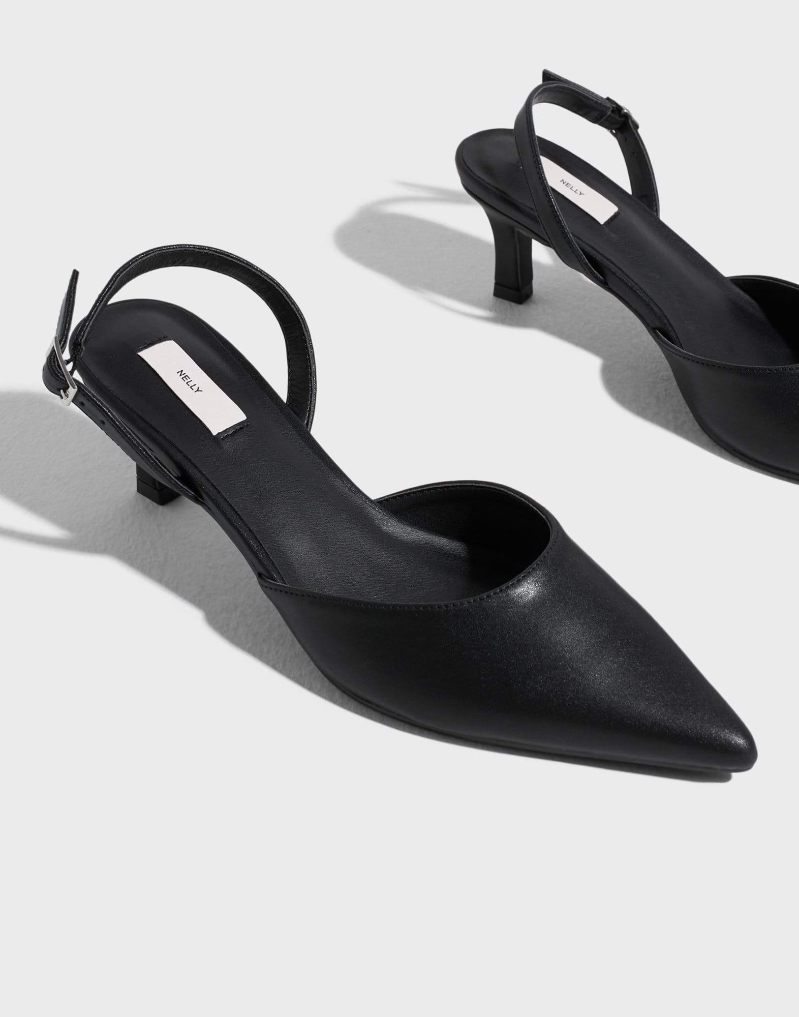 Buy Nelly Pointy Low Heel - Black | Nelly.com