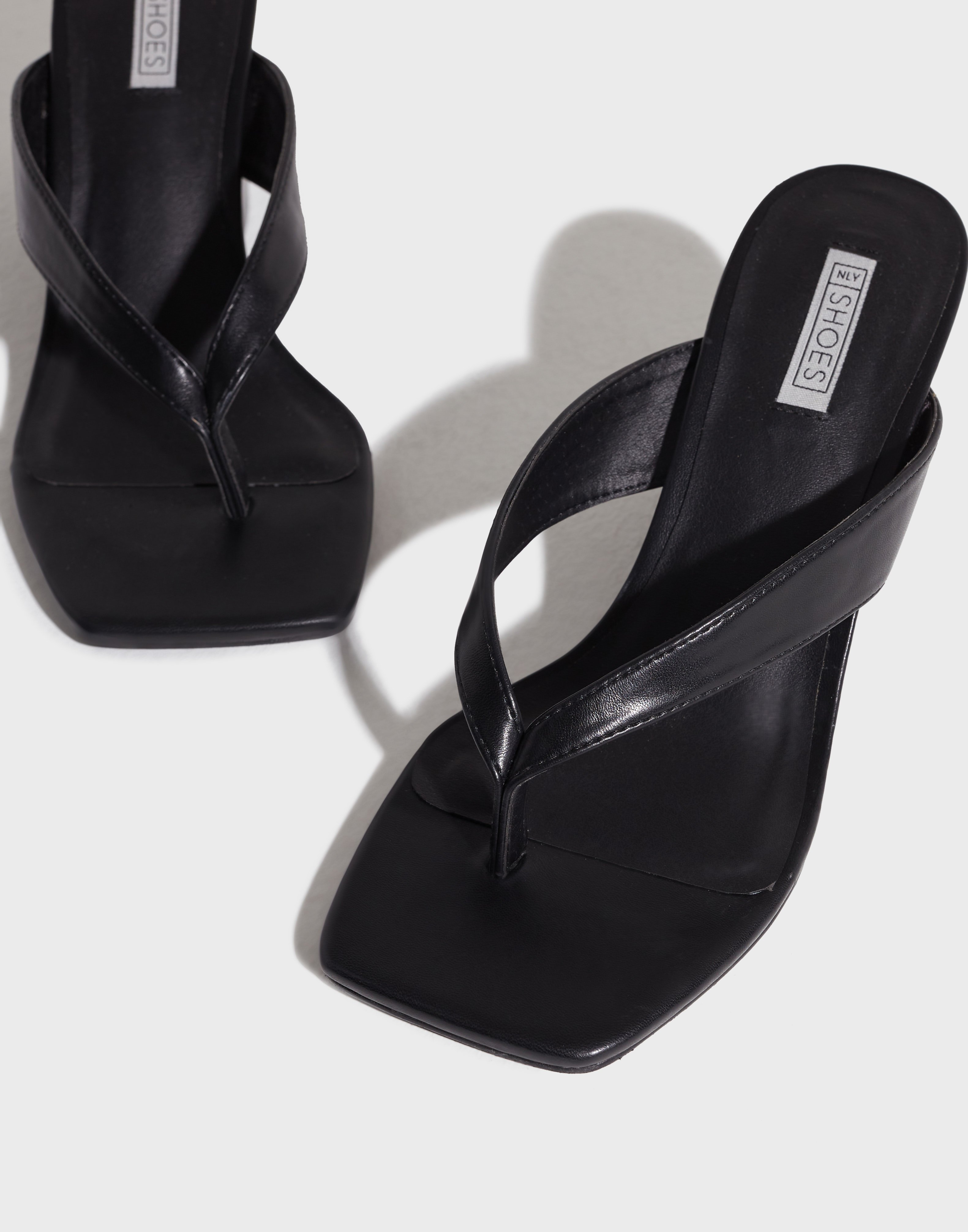 Buy Nelly Thong Wedge Heel - Black | Nelly.com
