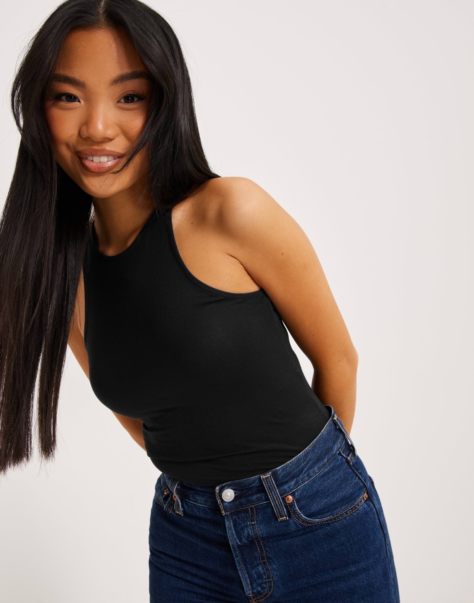 Osta JJXX JXIVY STR SL DREAM BODY JRS NOOS - Black Tonal Print | Nelly.com