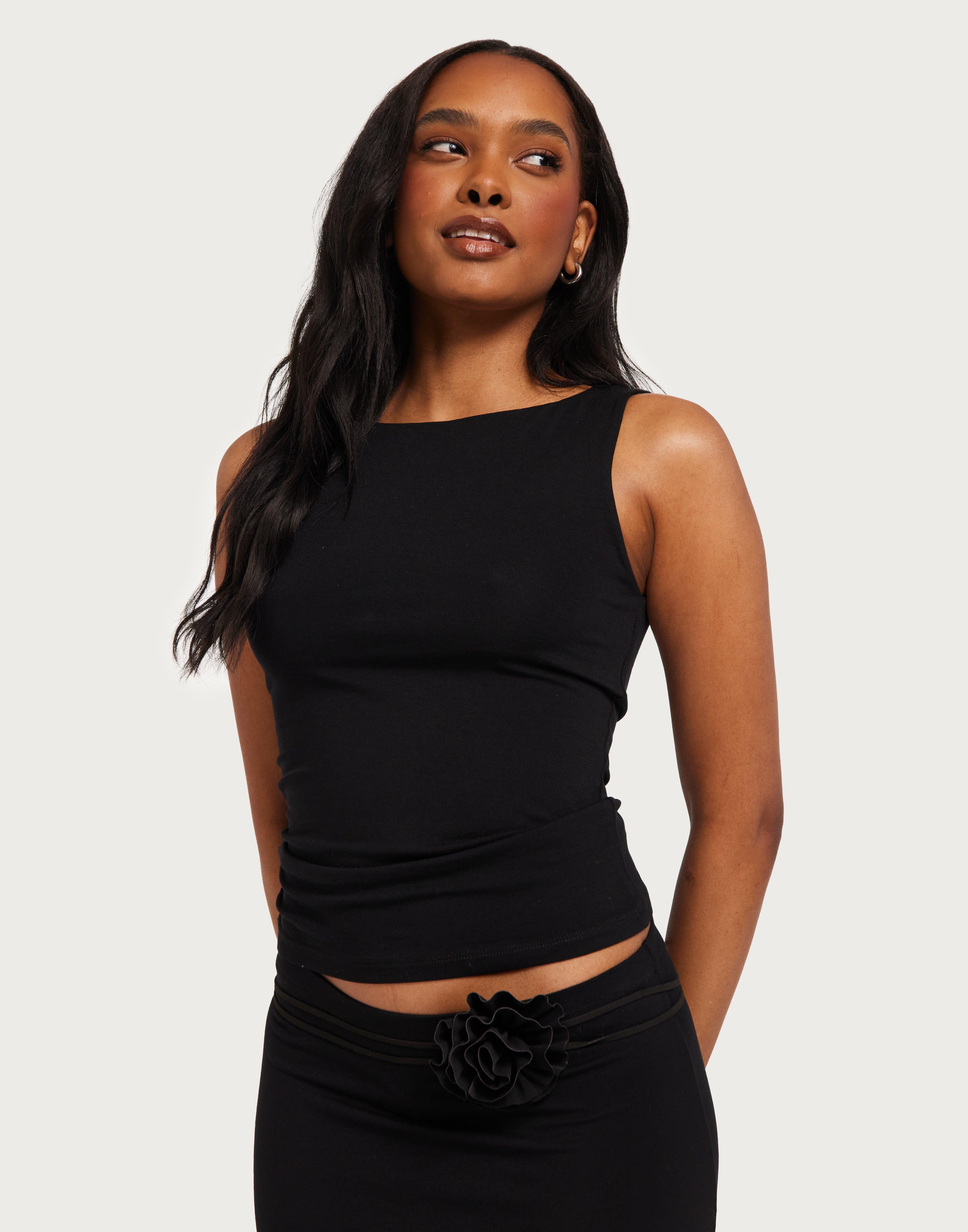 Kjøp Nelly Everything Soft Top - Black | Nelly.com