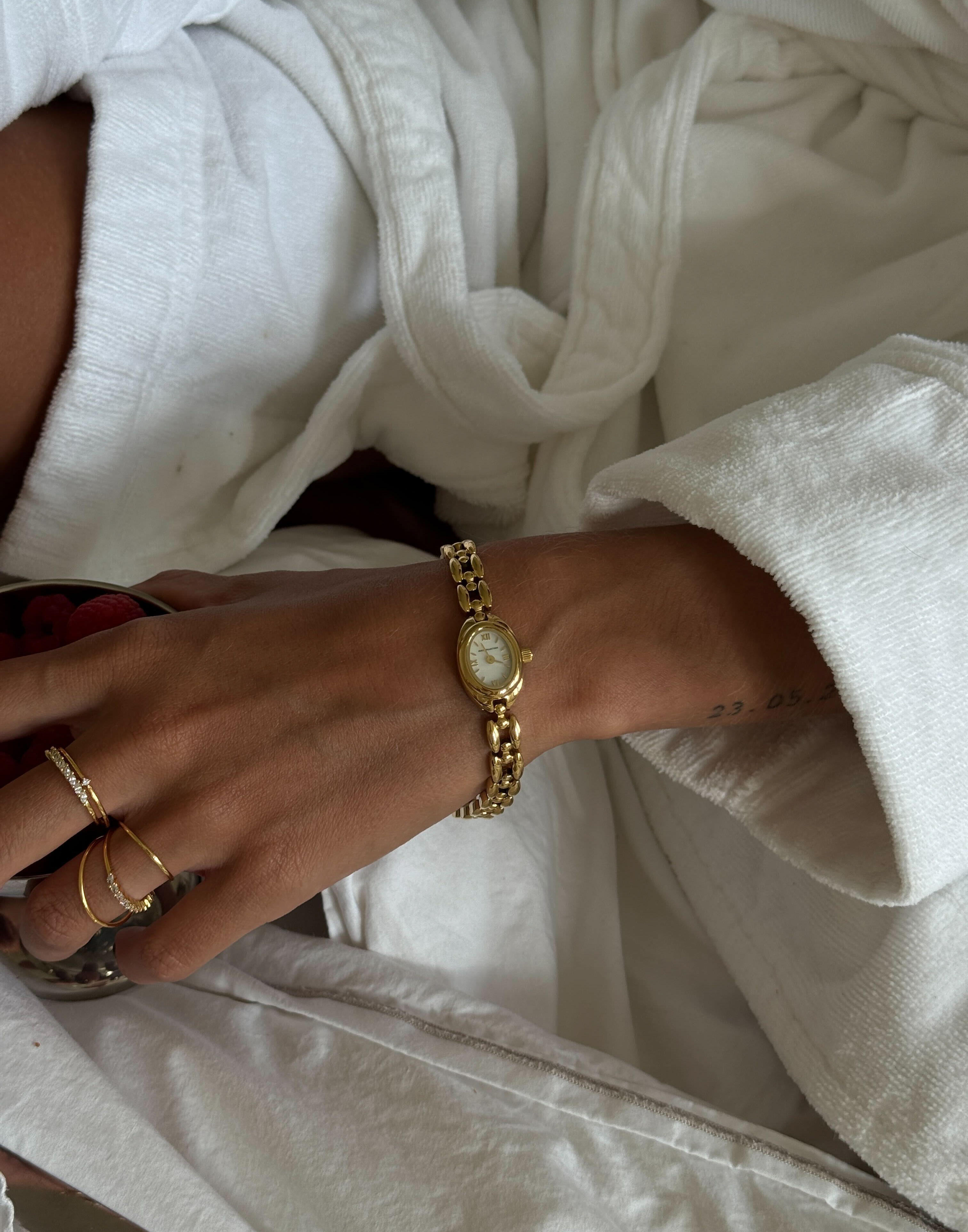 Kjøp Muli Collection Muli Collection Watch Oval - Gold | Nelly.com