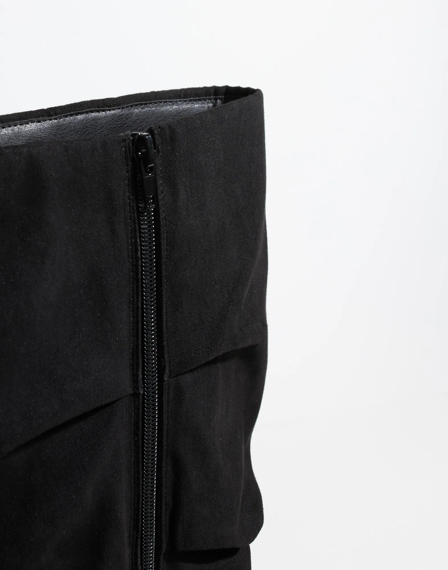 Köp Nelly Folded Shaft Boot - Black | Nelly.com