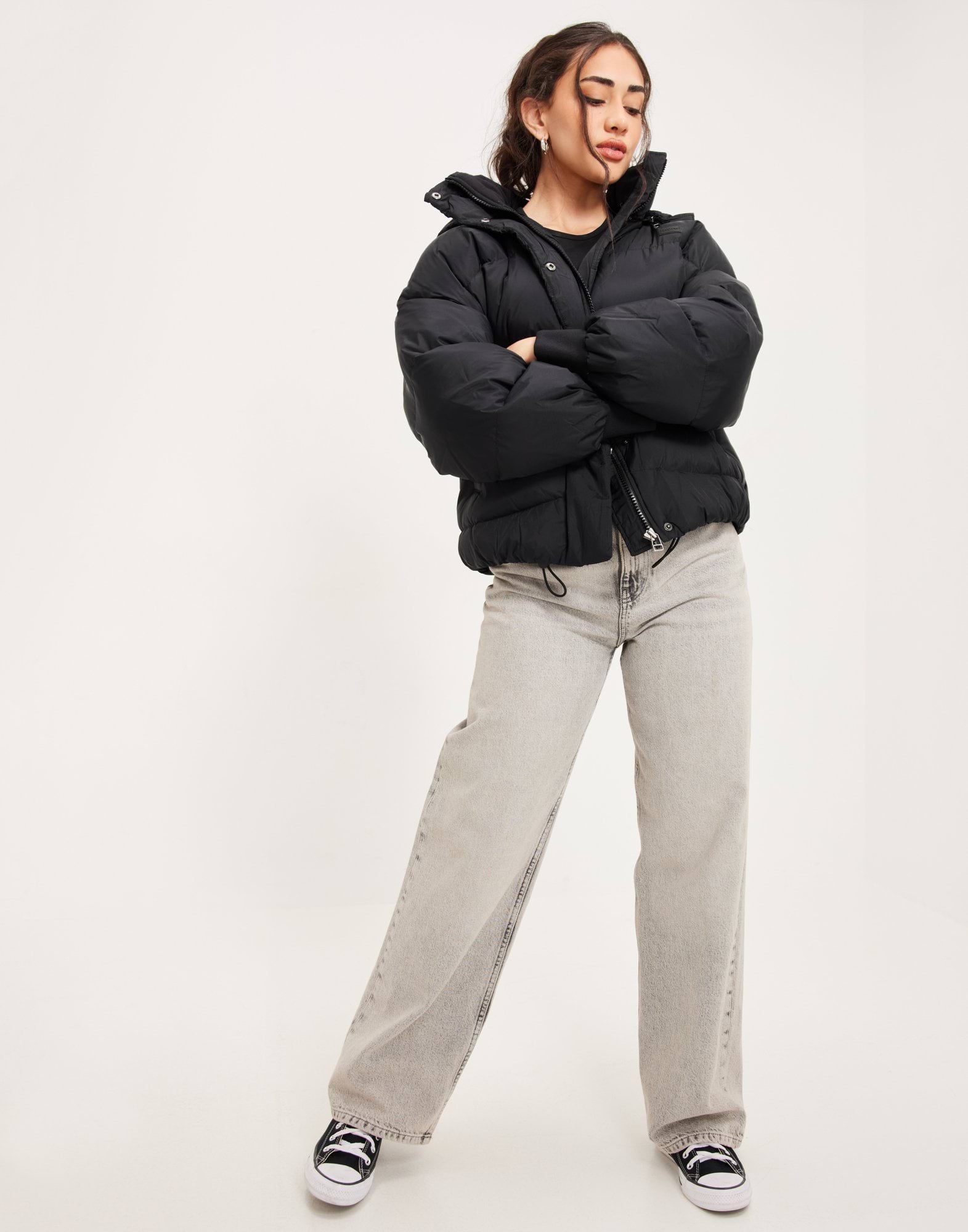 Köp Levi's BABY BUBBLE PUFFER - Black | Nelly.com