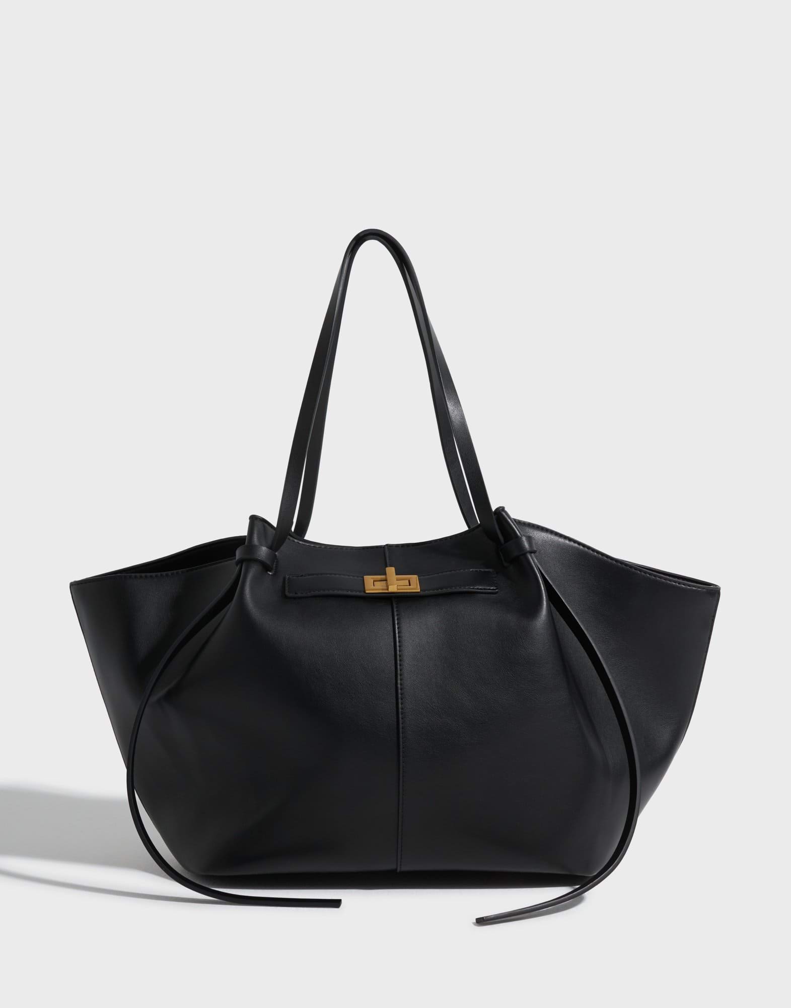 Buy Gina Tricot Long strap pu bag - Black | Nelly.com