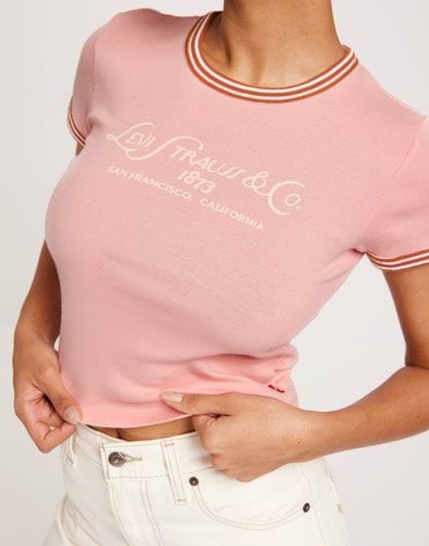 Buy Levi's GRAPHIC RINGER MINI TEE - Red | Nelly.com