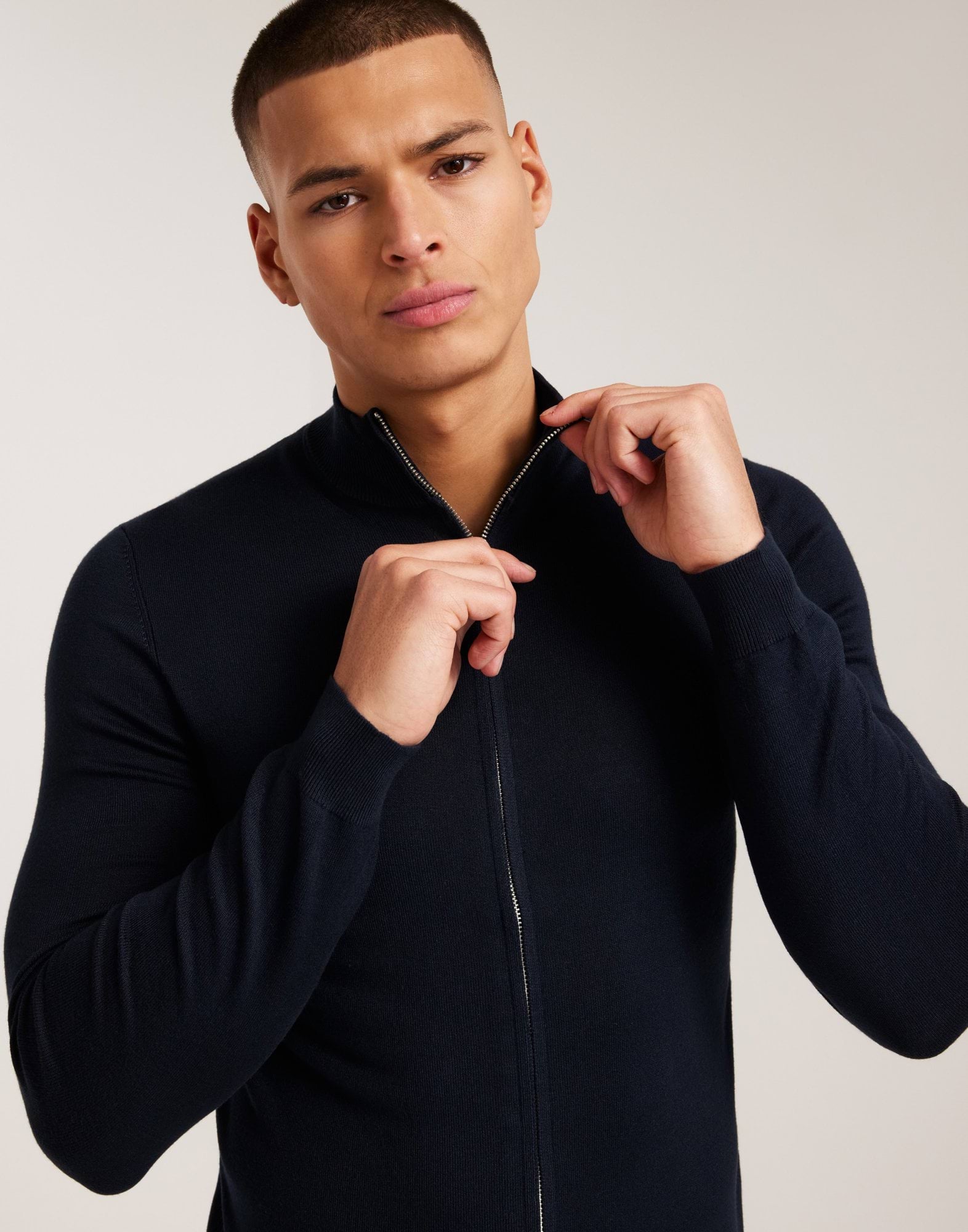 Köp Only & Sons ONSWYLER LIFE REG 14 HIGH NECK CARD - Dark Navy | NLYMAN
