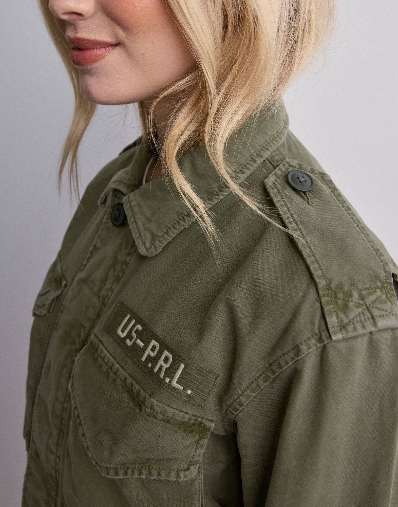 Köp Polo Ralph Lauren M43 FLD JKT-UNLINED-FIELD JACKET - Green | Nelly.com