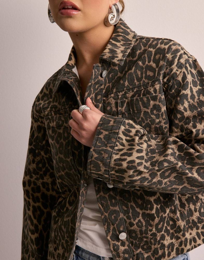 Köp Neo Noir Emilia Leopard Jacket - Leopard | Nelly.com
