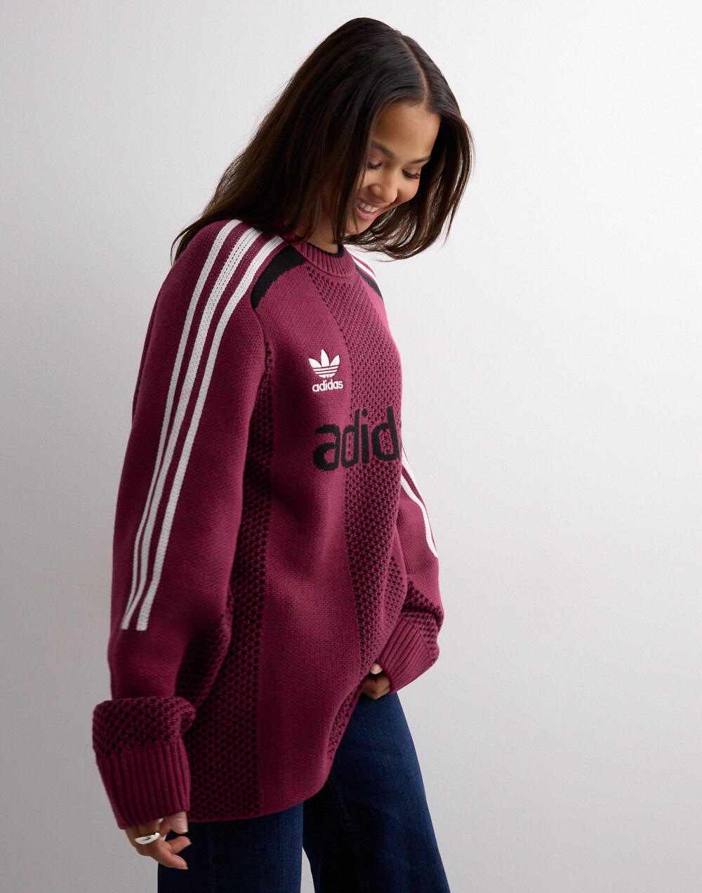 Buy Adidas Originals ADC BC LS PO U - Burgundy | Nelly.com