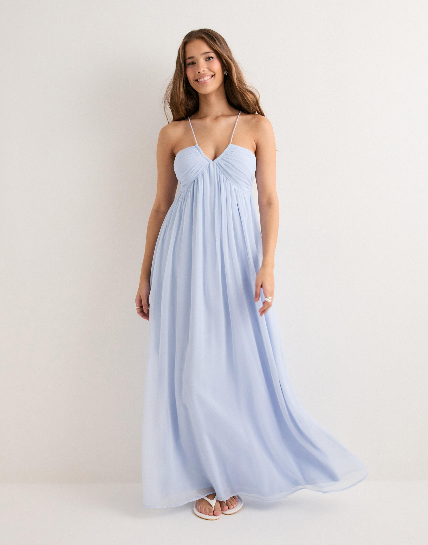 Kaufen Nelly Ruched Detail Dress - Blue | Nelly.com