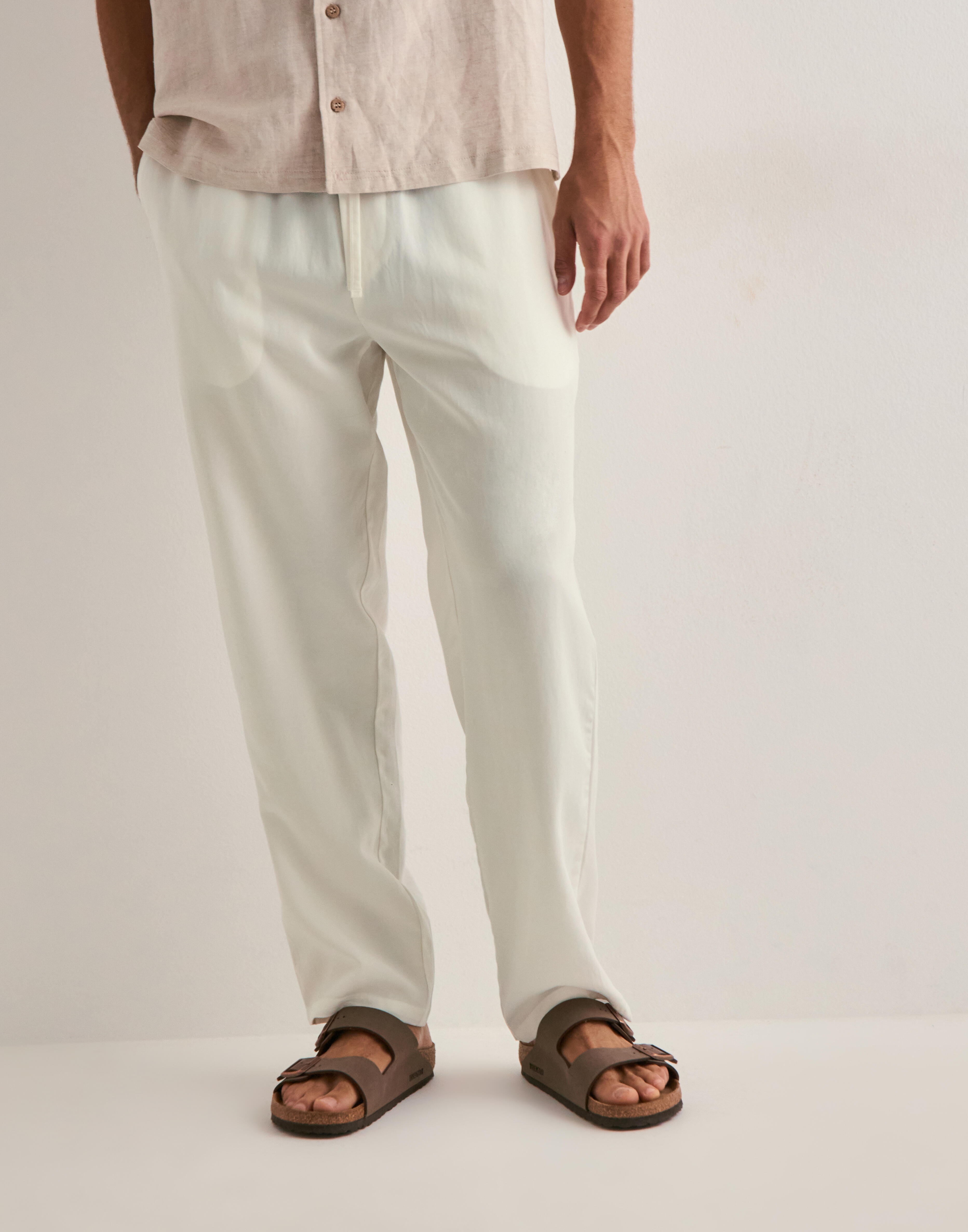 Kjøp Brand Island CARTER PANTS - Offwhite | NLYMAN