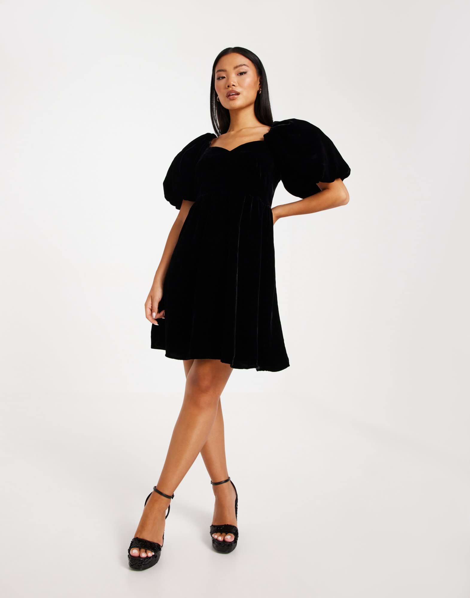 Buy Malina Ember Dress - Black | Nelly.com