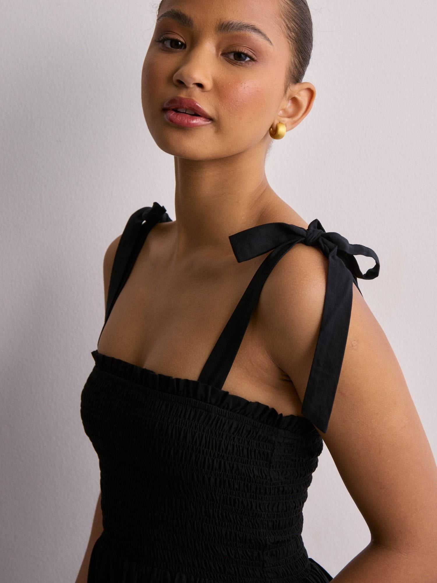 Buy Nelly Everyday Smock Top - Black | Nelly.com