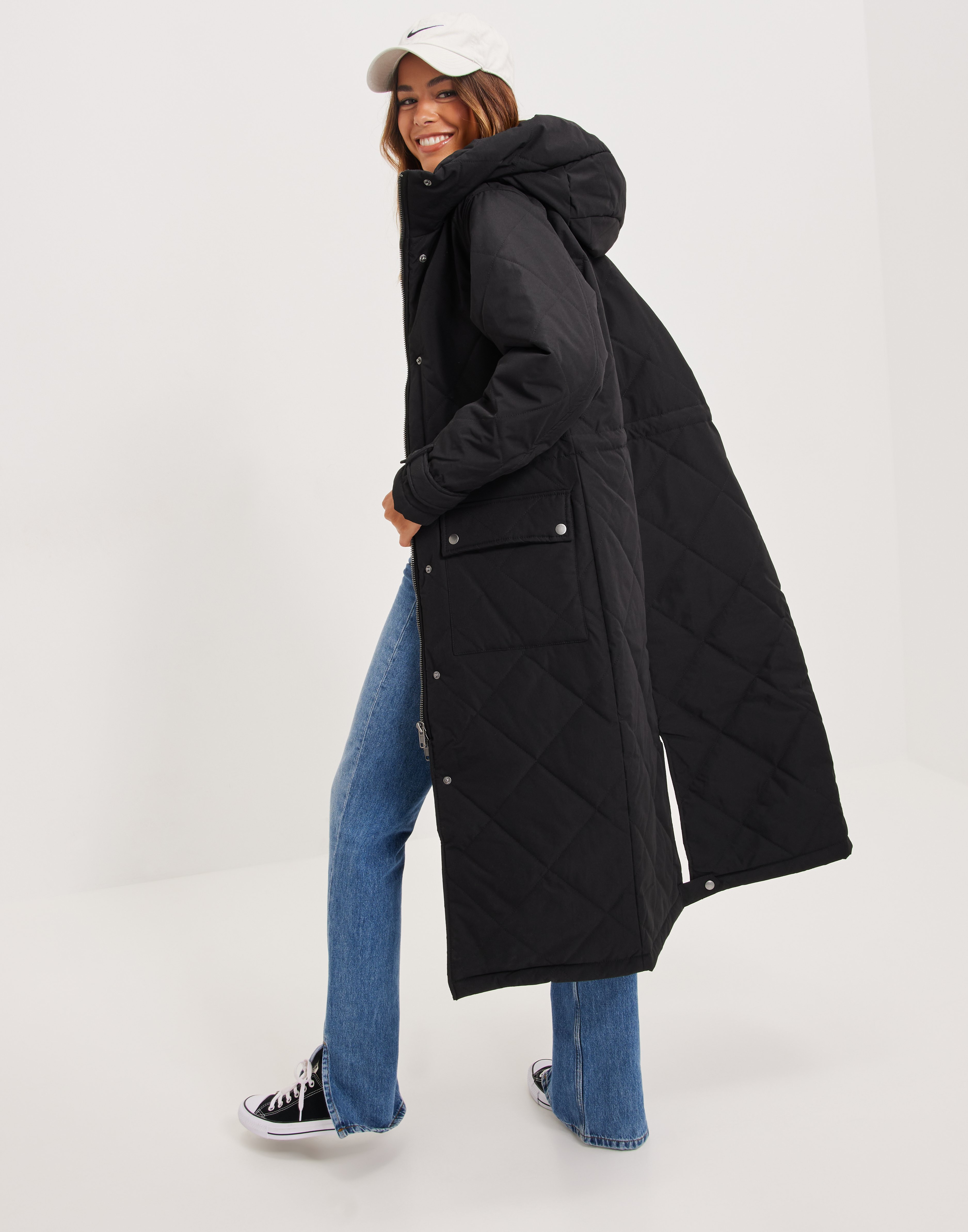 Buy OBJECT OBJKATIE LONG COAT NOOS - Black | Nelly.com