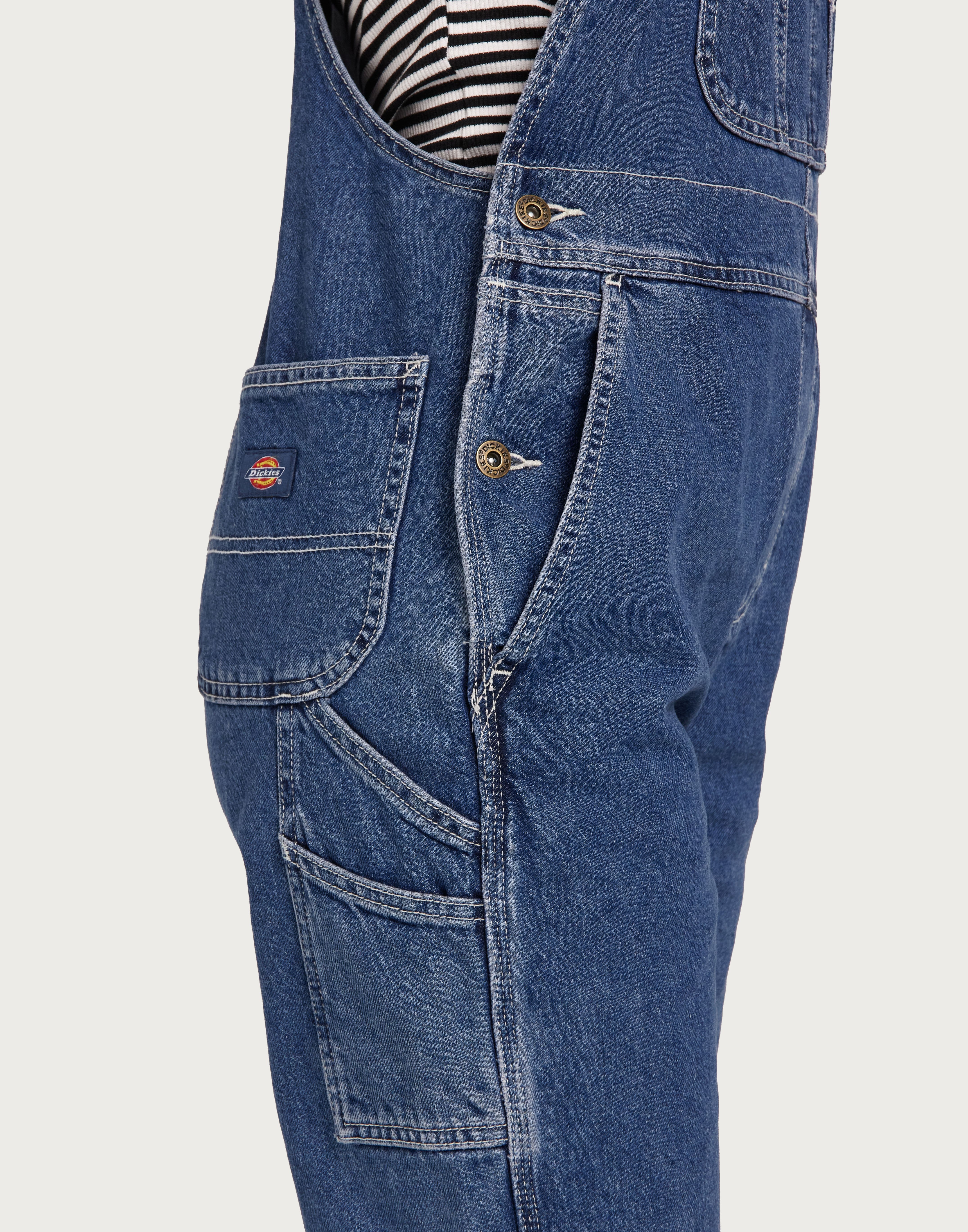Köp Dickies DICKIES CLASSIC DENIM BIB W - Classic Blue | Nelly.com