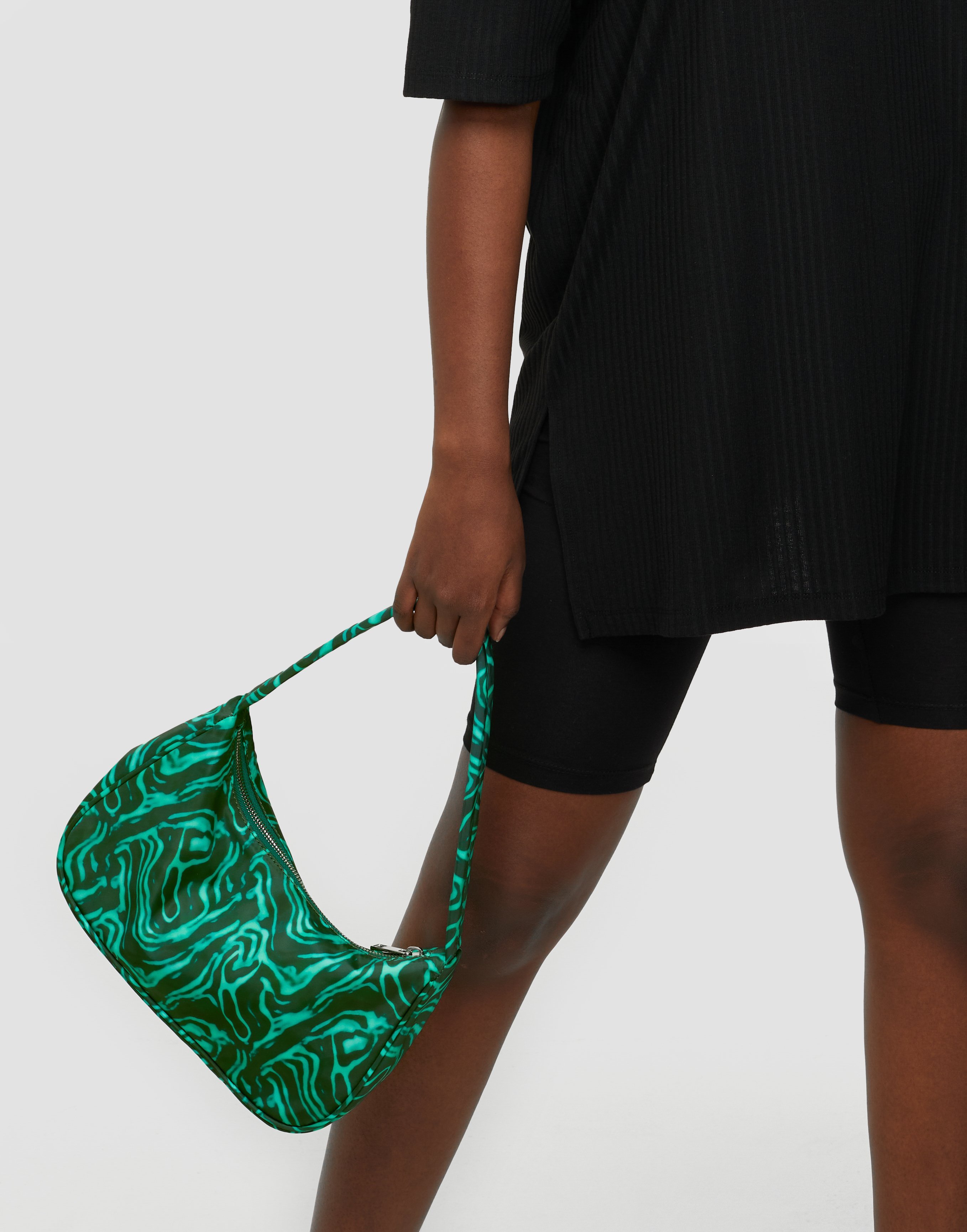 Buy Nelly Nylon Bag - Green Patterned | Nelly.com