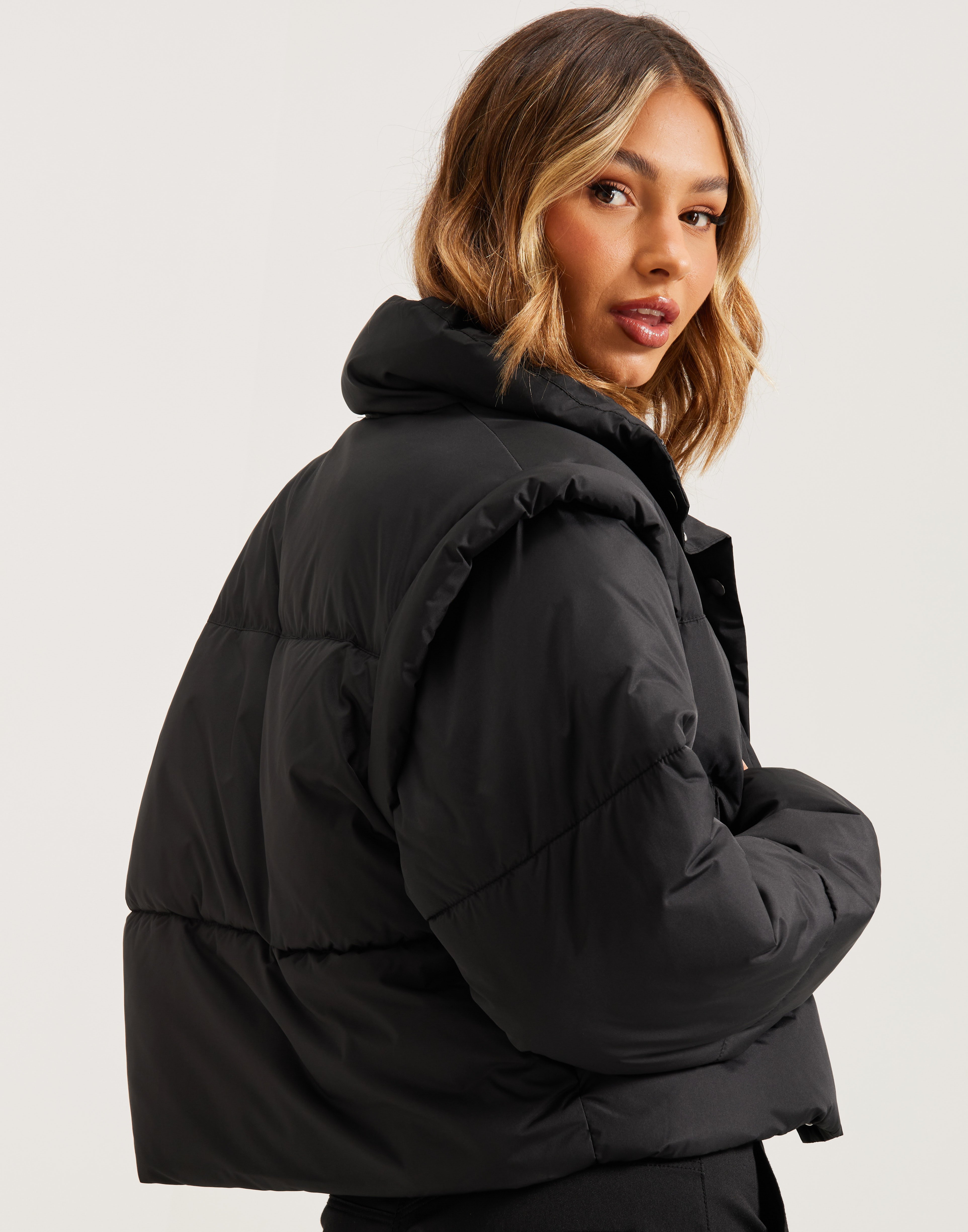 Buy Gina Tricot Mei puffer jacket - Black | Nelly.com