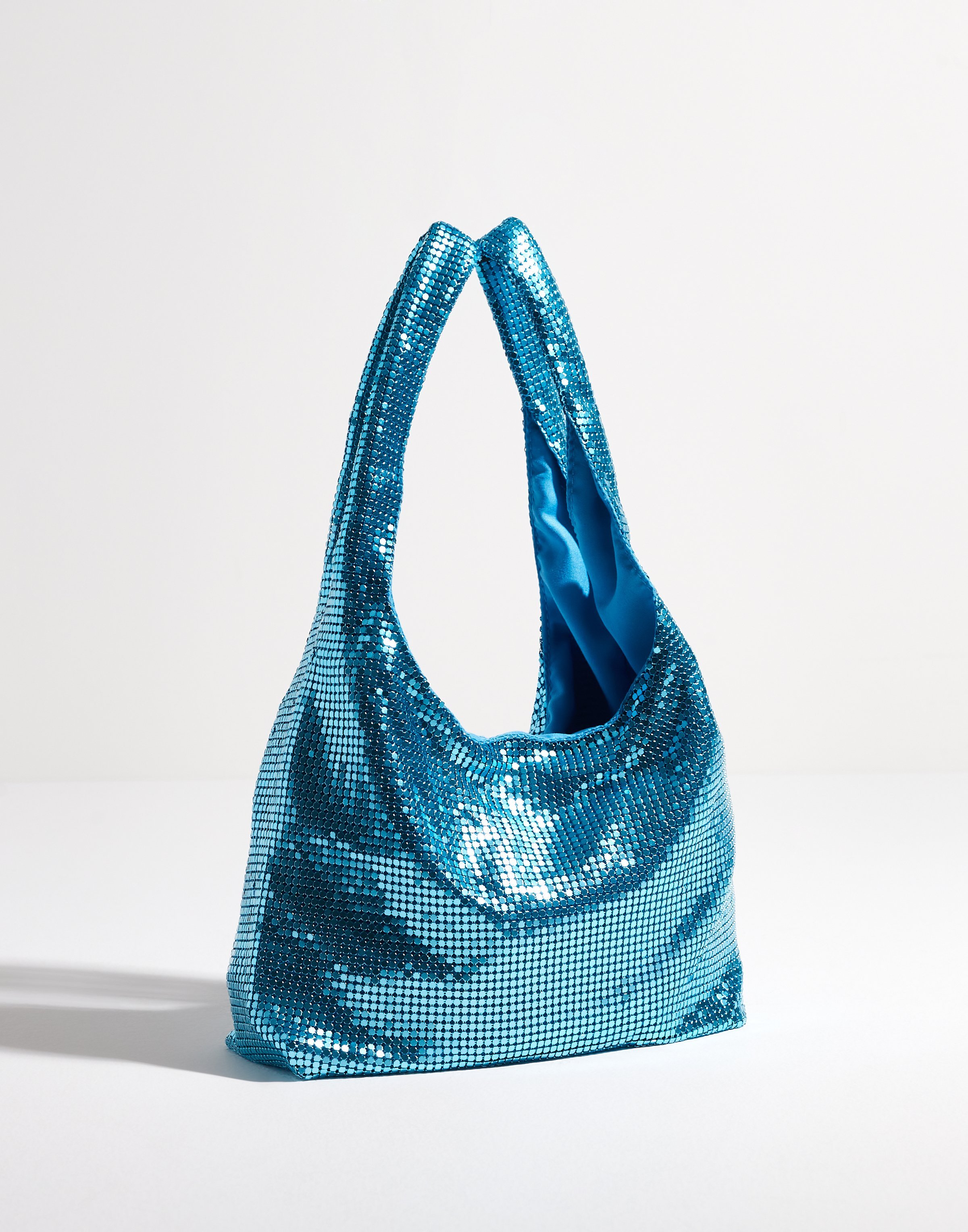 Buy Nelly Chain Mail Party Bag - Turquoise | Nelly.com