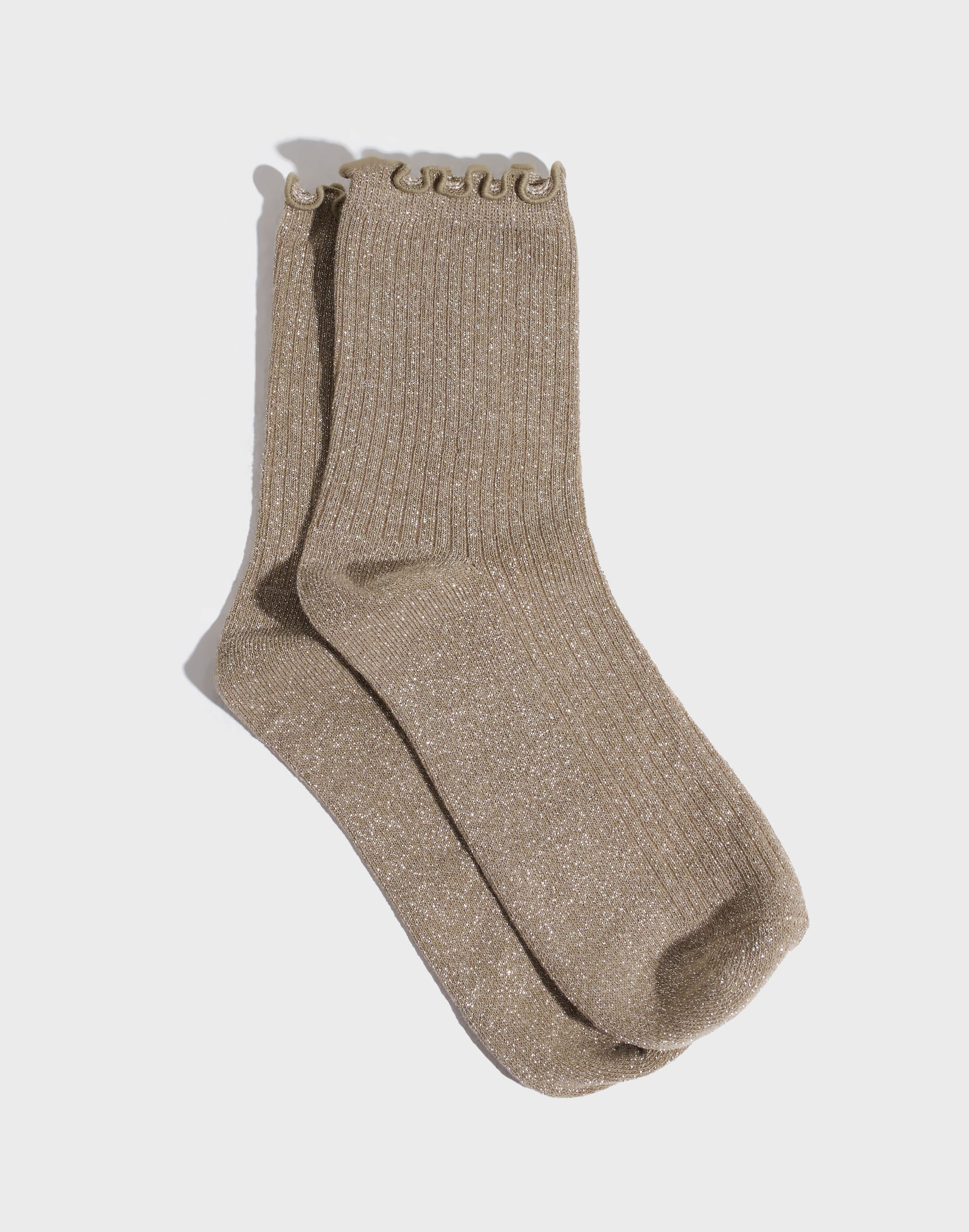 Kjøp Vero Moda VMMAGIC GLITTER SOCKS NOOS - Silver Mink | Nelly.com