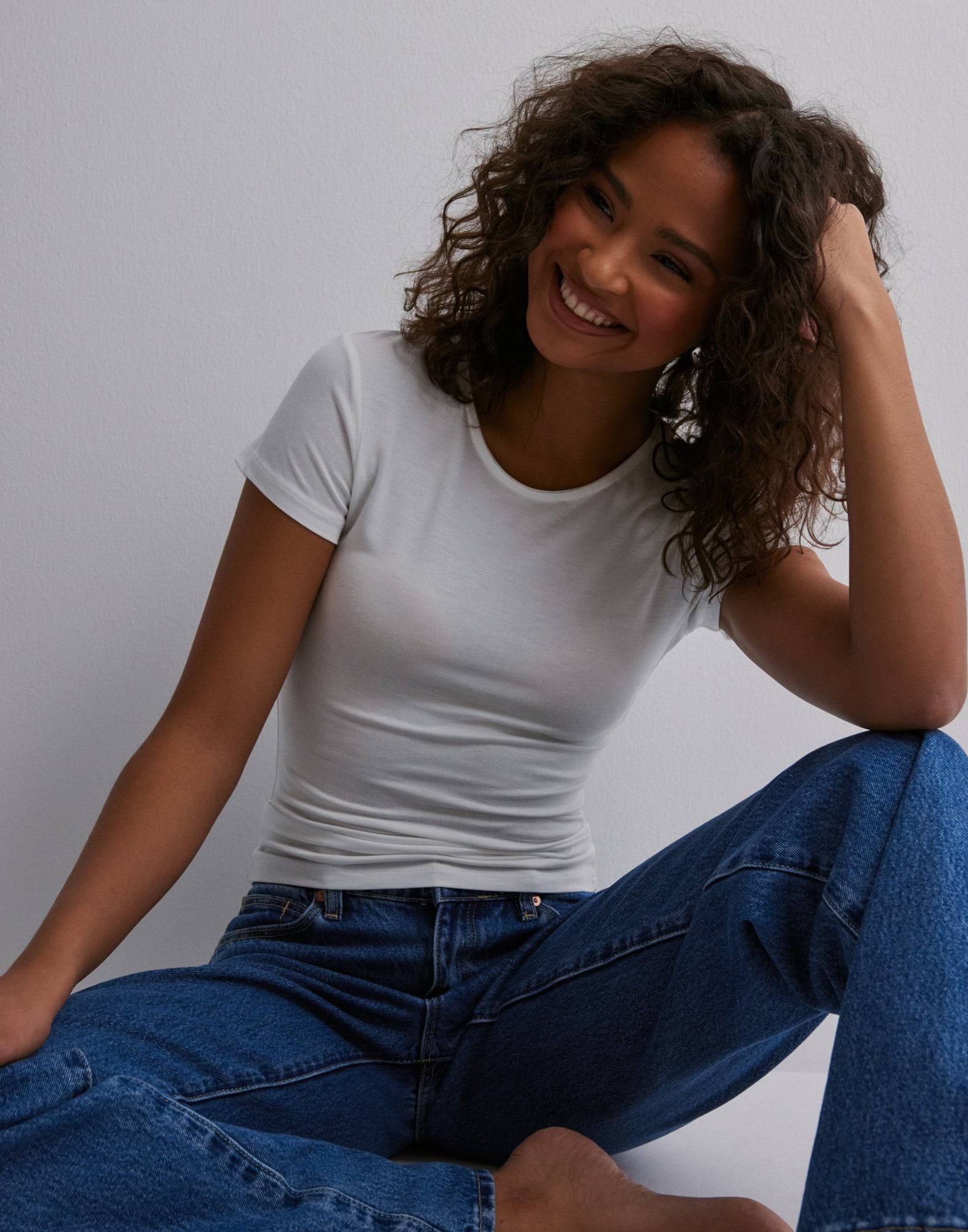 Buy Nelly My Perfect Soft Tee - White | Nelly.com