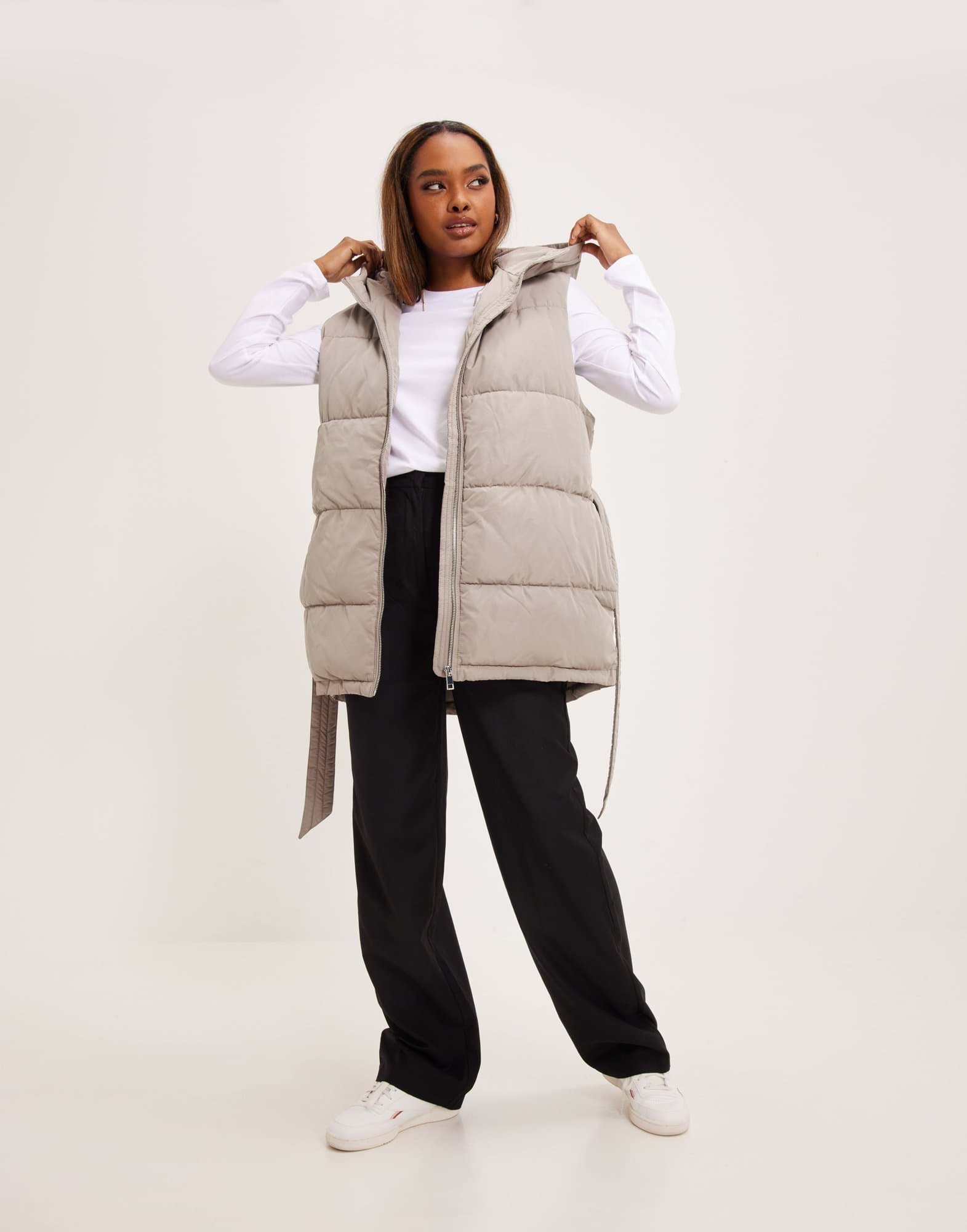 Buy Nelly Precious Puffer Vest - Mole | Nelly.com