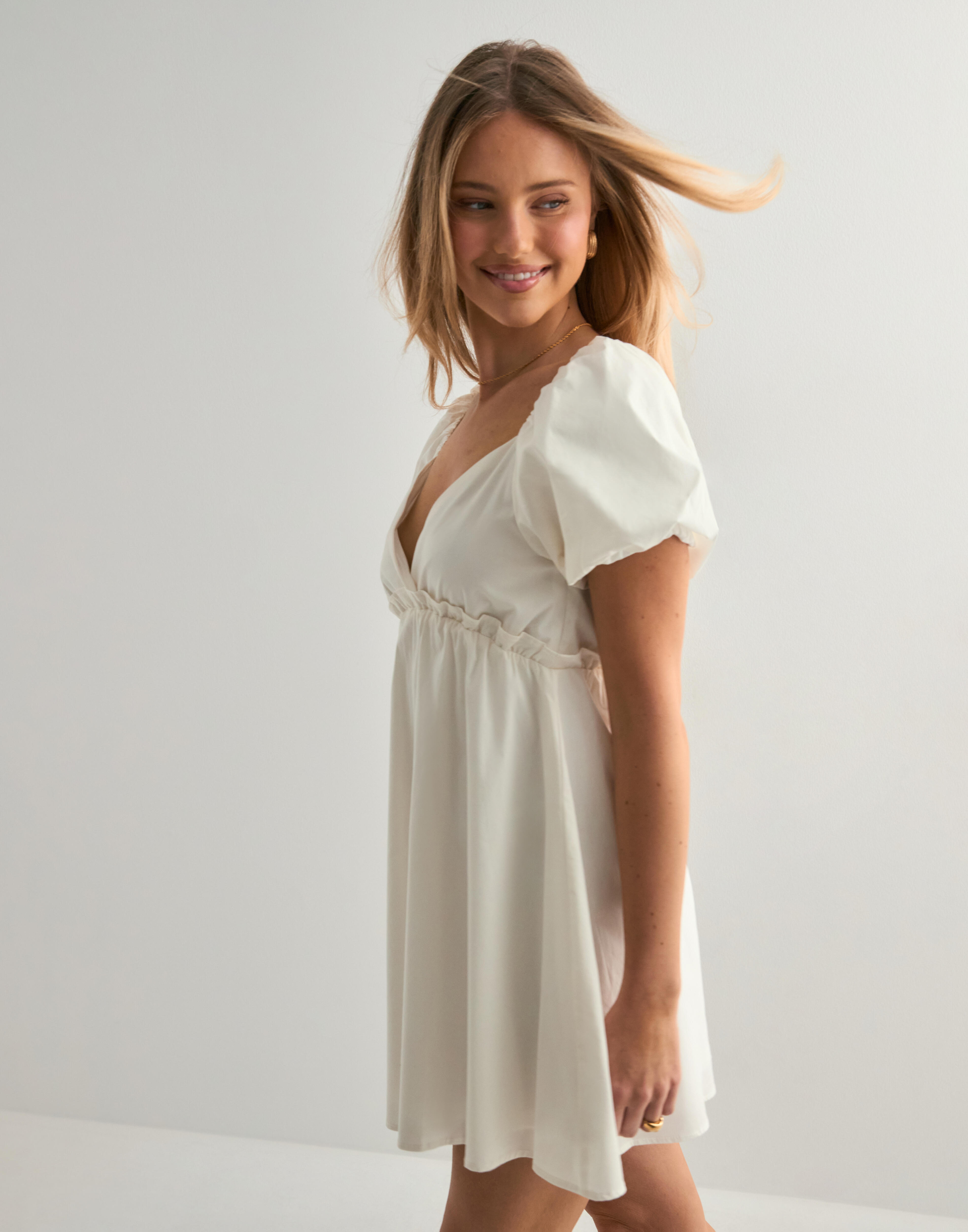 Køb Nelly Fine Day Dress - White | Nelly.com