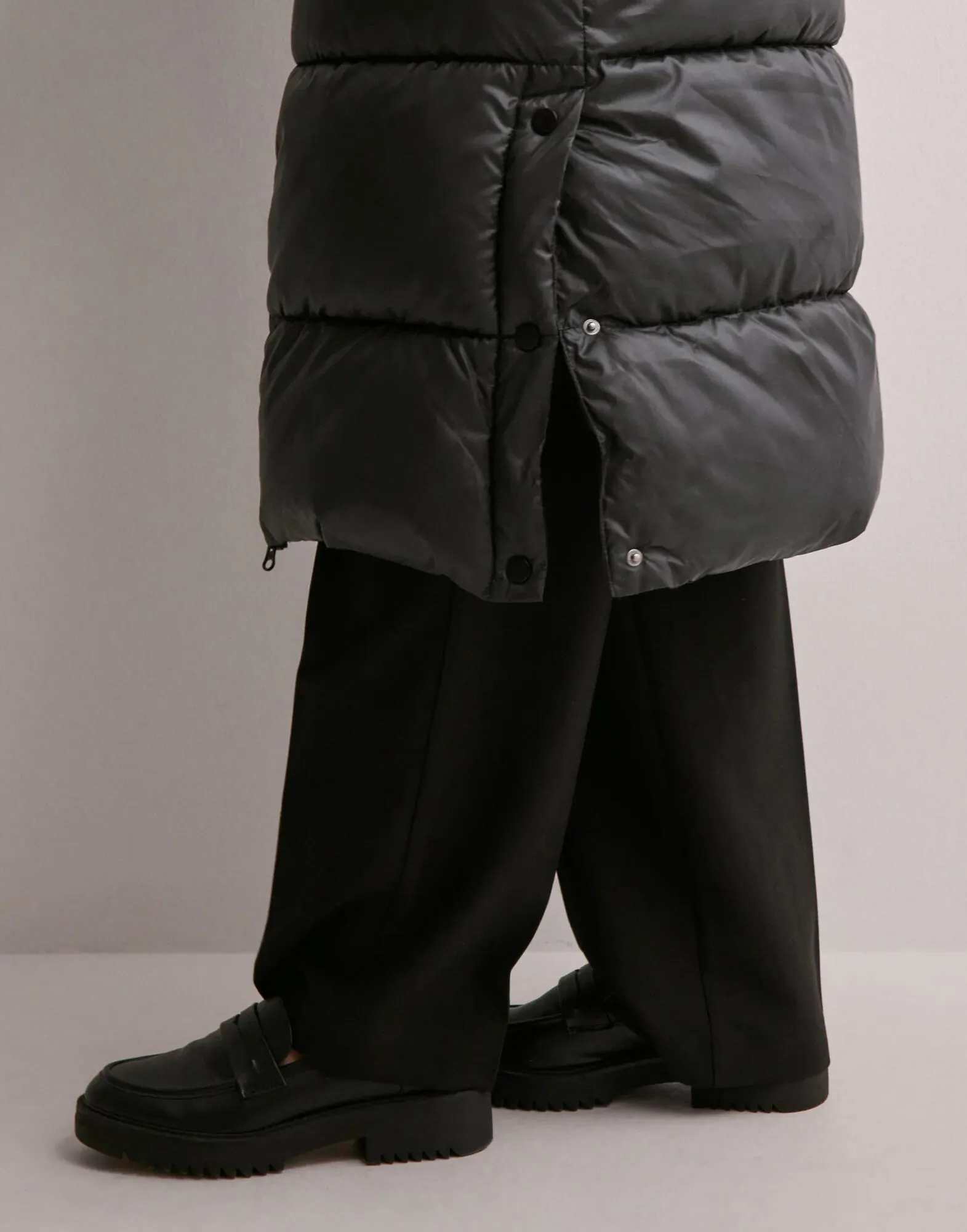 Köp Nelly Long Puffer Coat - Black | Nelly.com