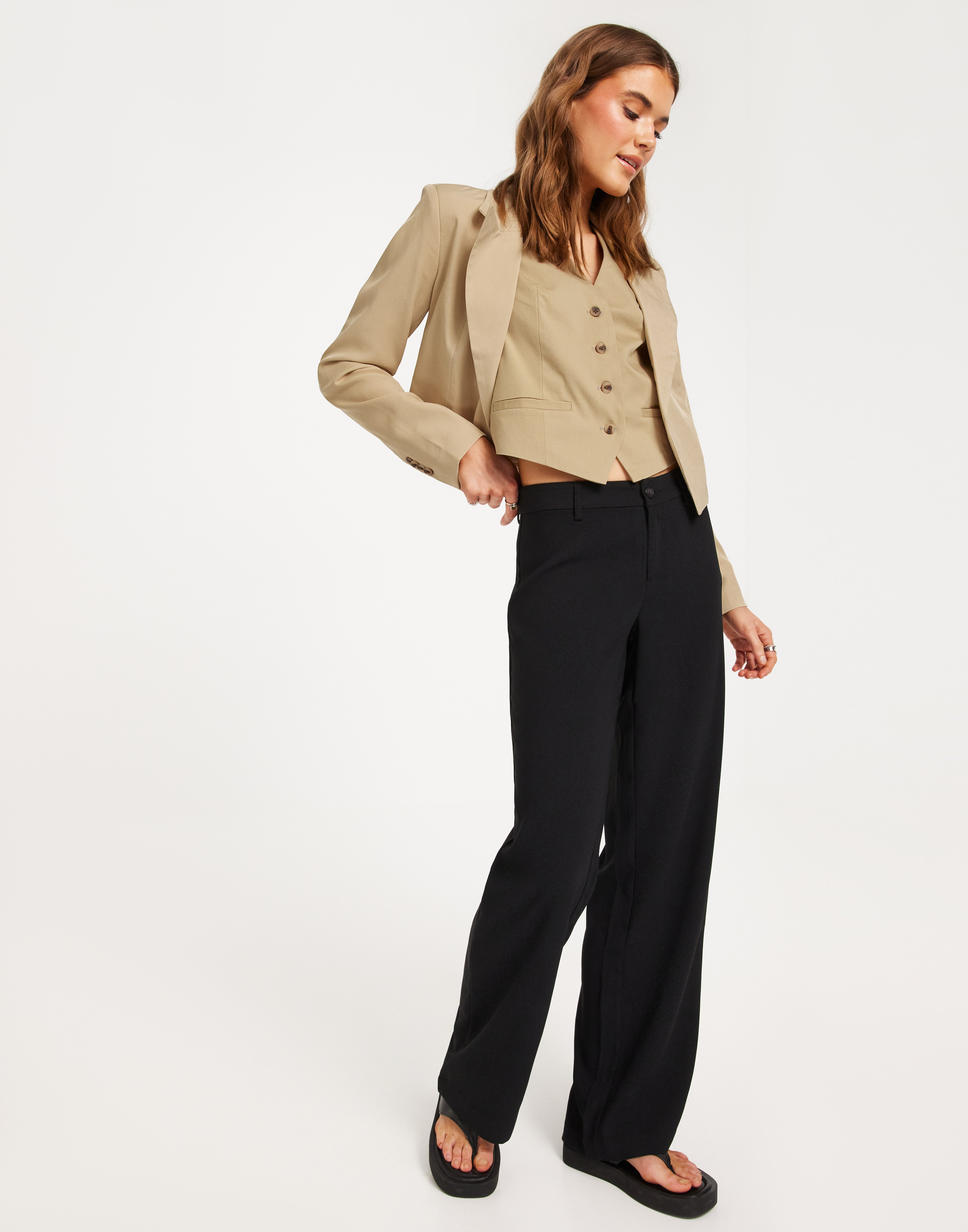 Köp Vero Moda VMRIKABUA SL CLASSIC VEST - Irish Cream | Nelly.com