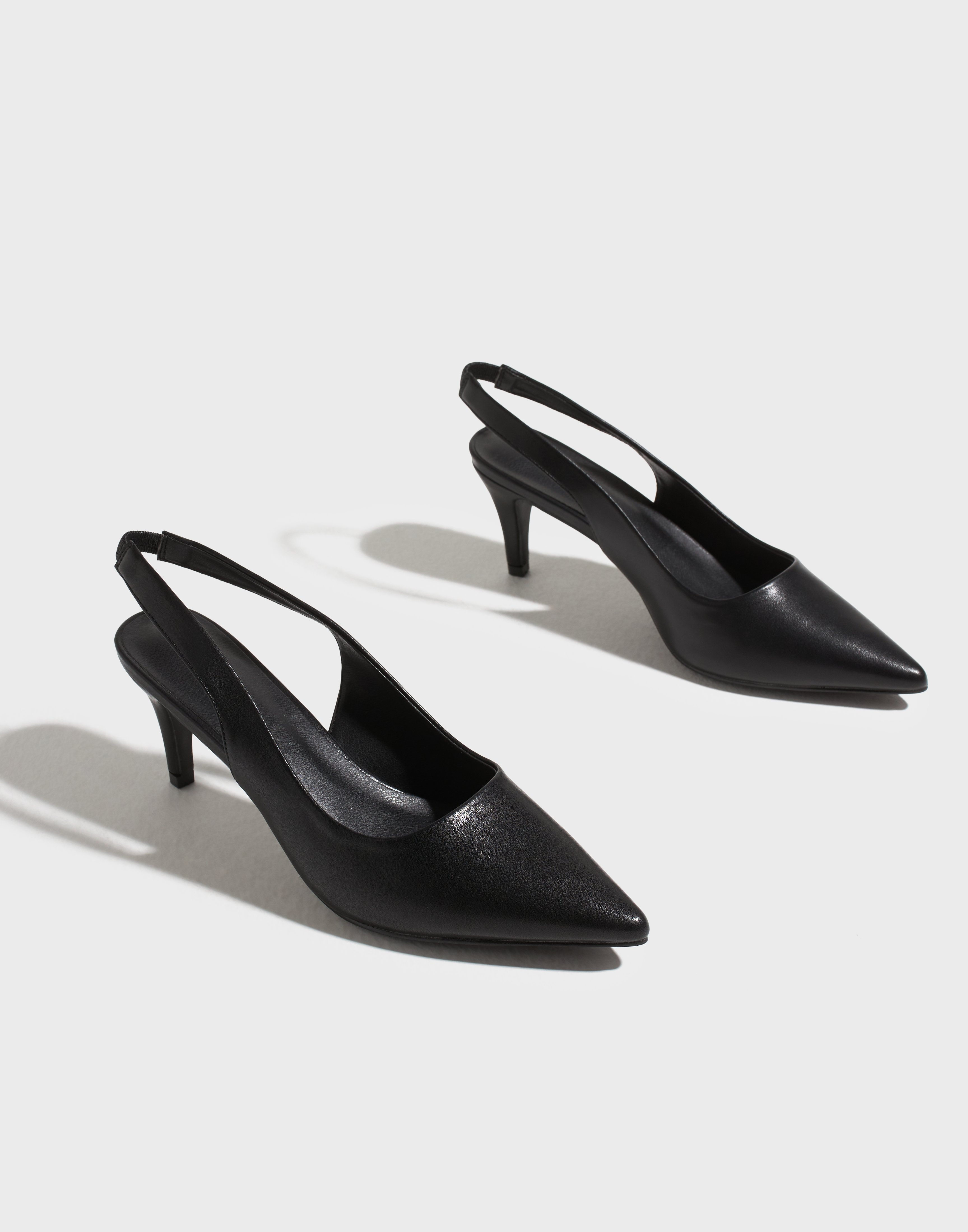 Buy Duffy Open Heel Pumps - Black | Nelly.com