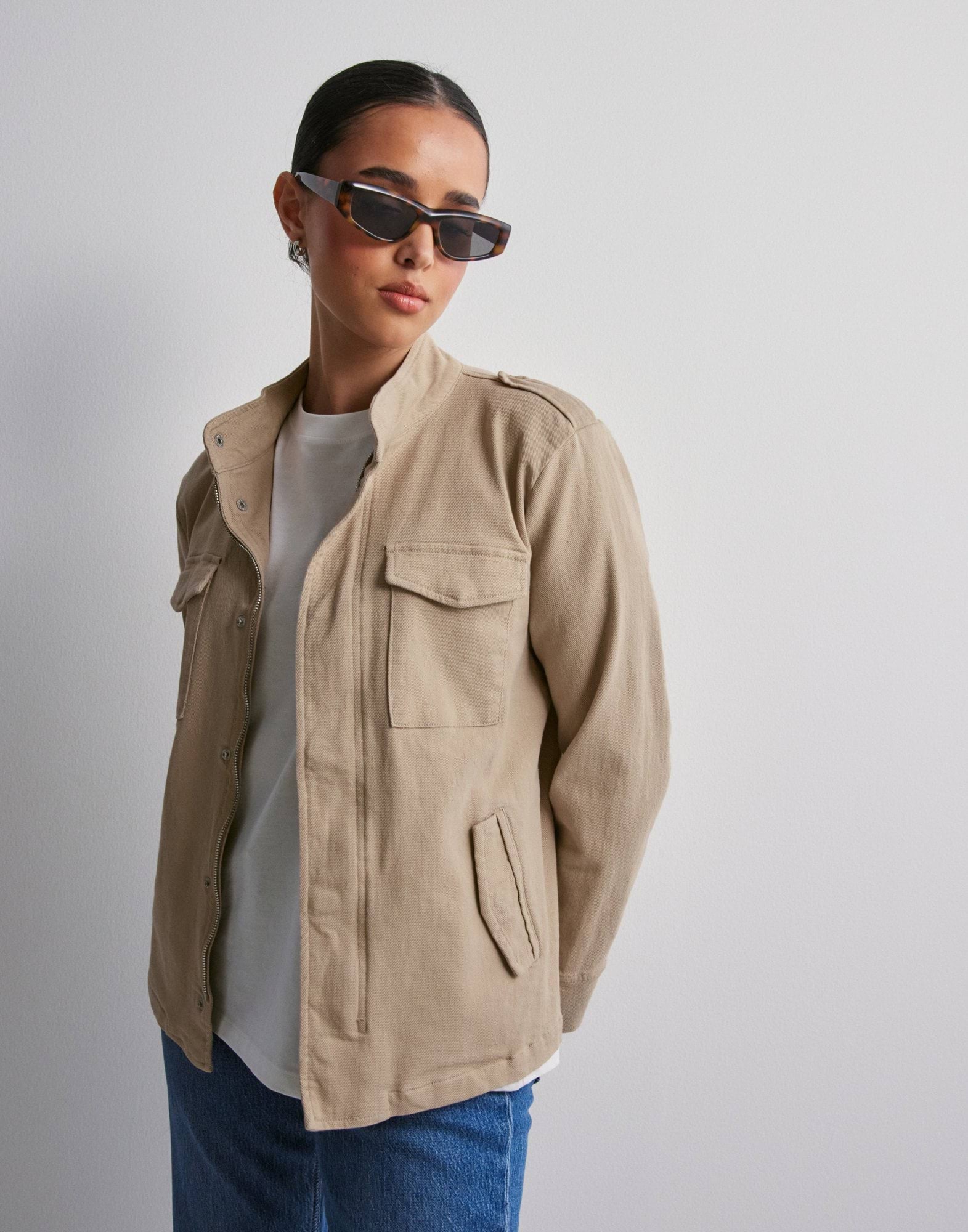 Buy Neo Noir Ryan Jacket - Sand | Nelly.com