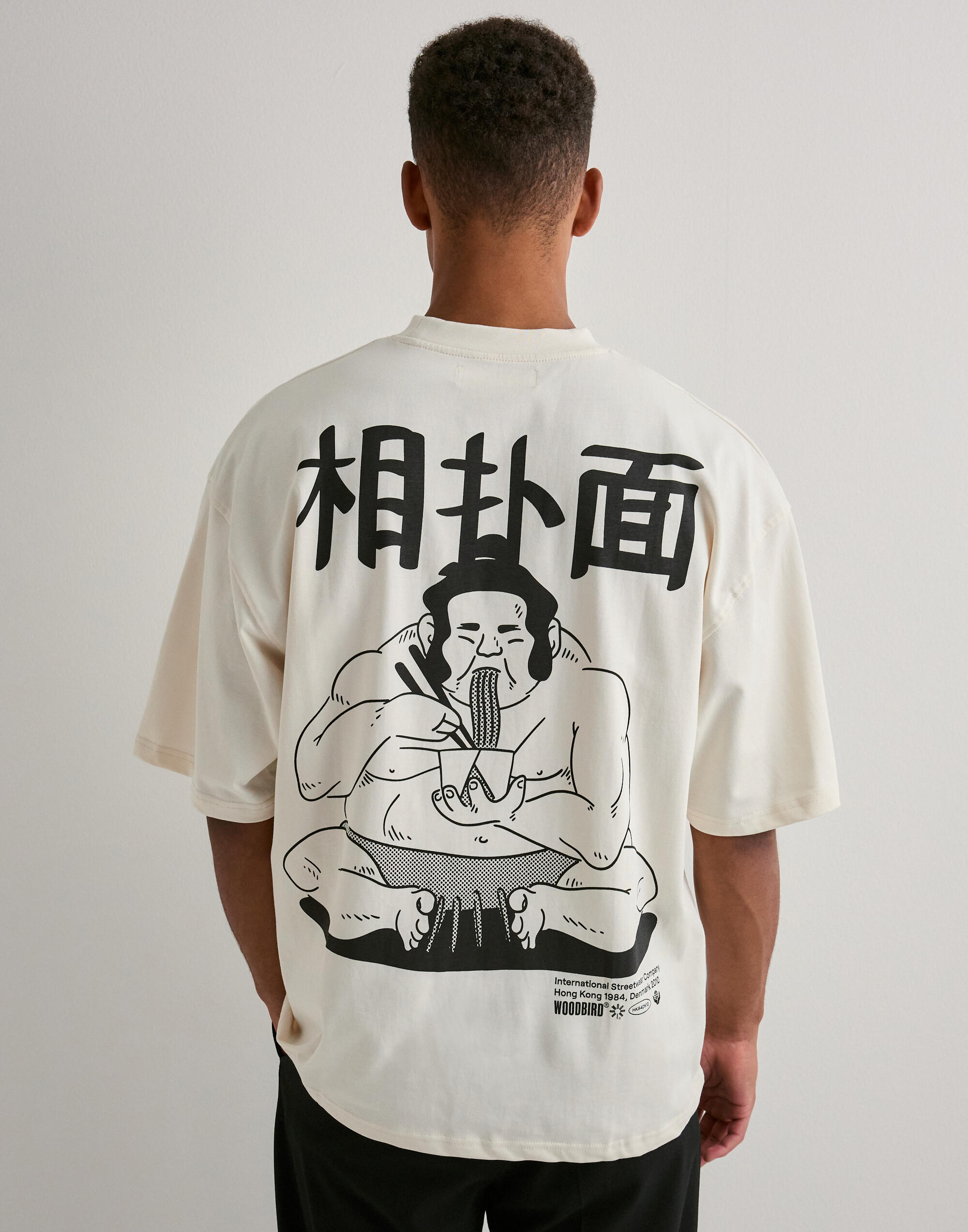 Köp Woodbird WBBeam Sumo Tee - Off White | NLYMAN