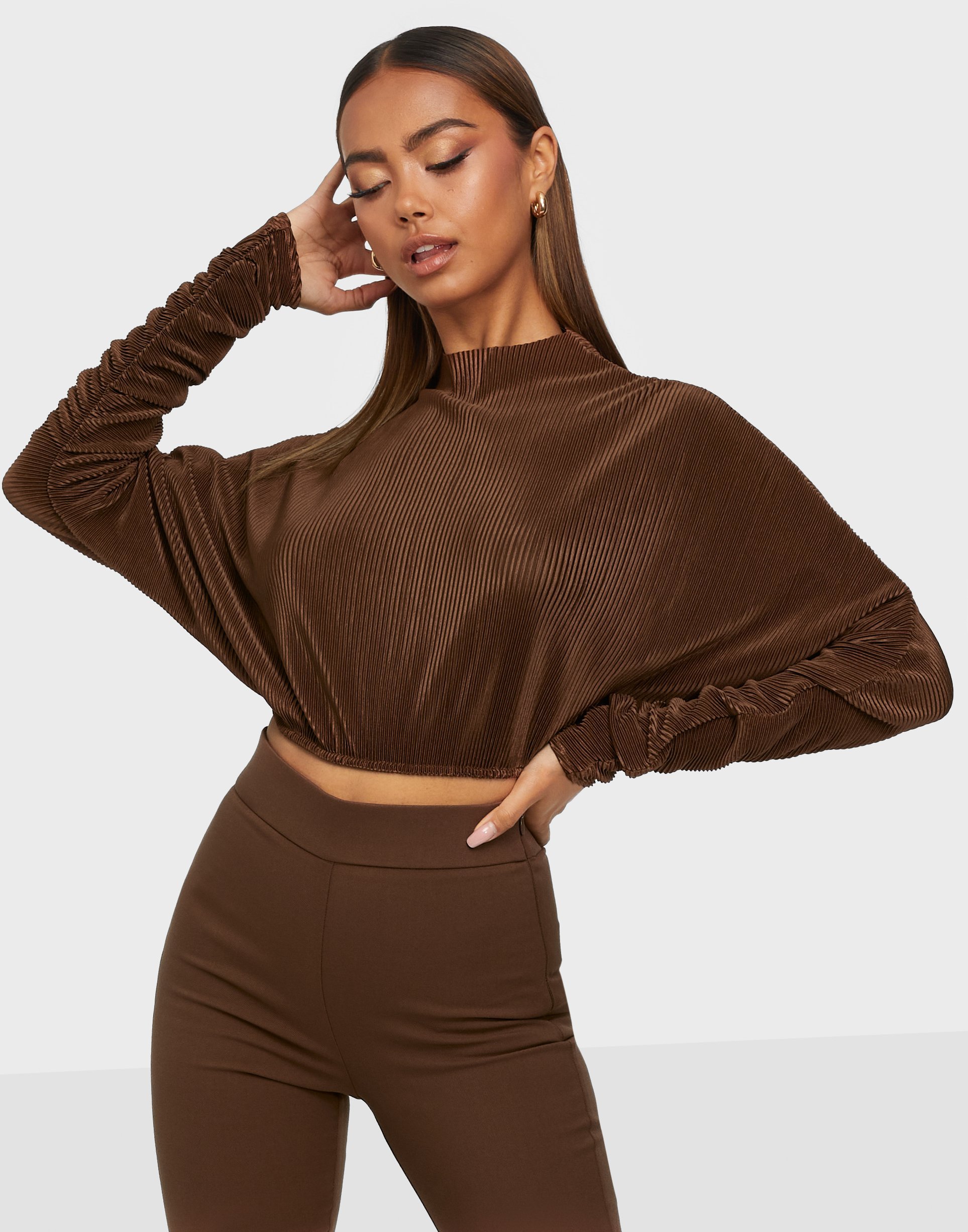 Buy empty Everyday Blouse - Brown | Nelly.com