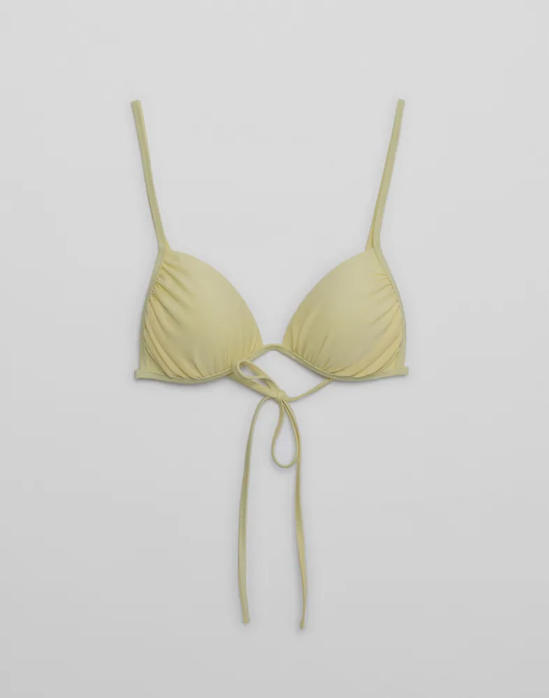 Köp Nelly Perfect Push Bikini Triangle - Light Yellow | Nelly.com