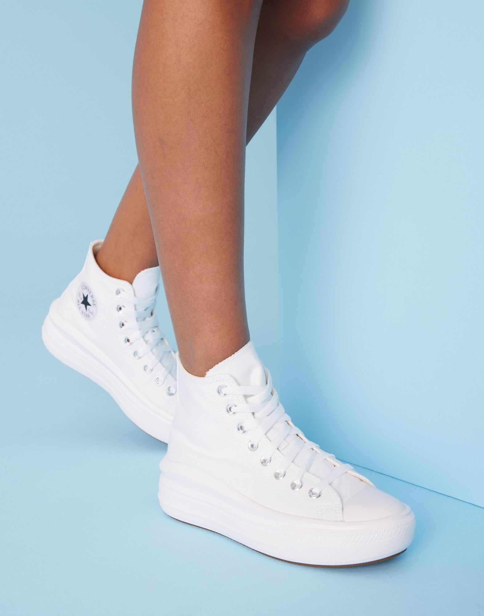 Buy Converse Chuck Taylor All Star Move - White/Black | Nelly.com