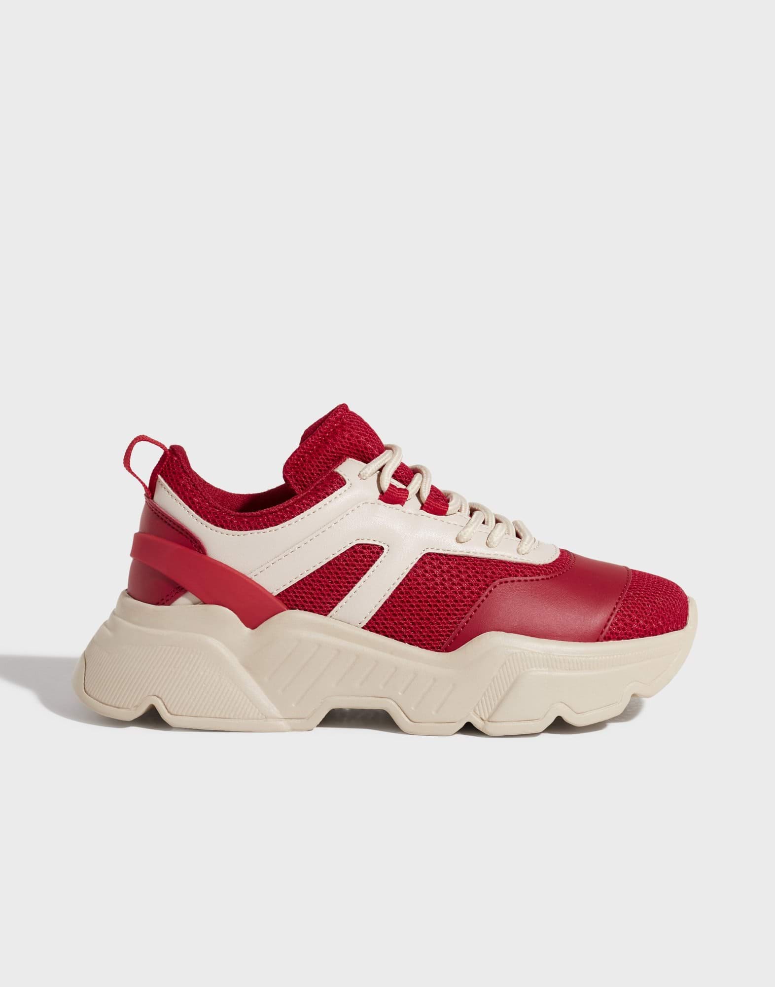 Buy Nelly Track Sneaker - Red | Nelly.com