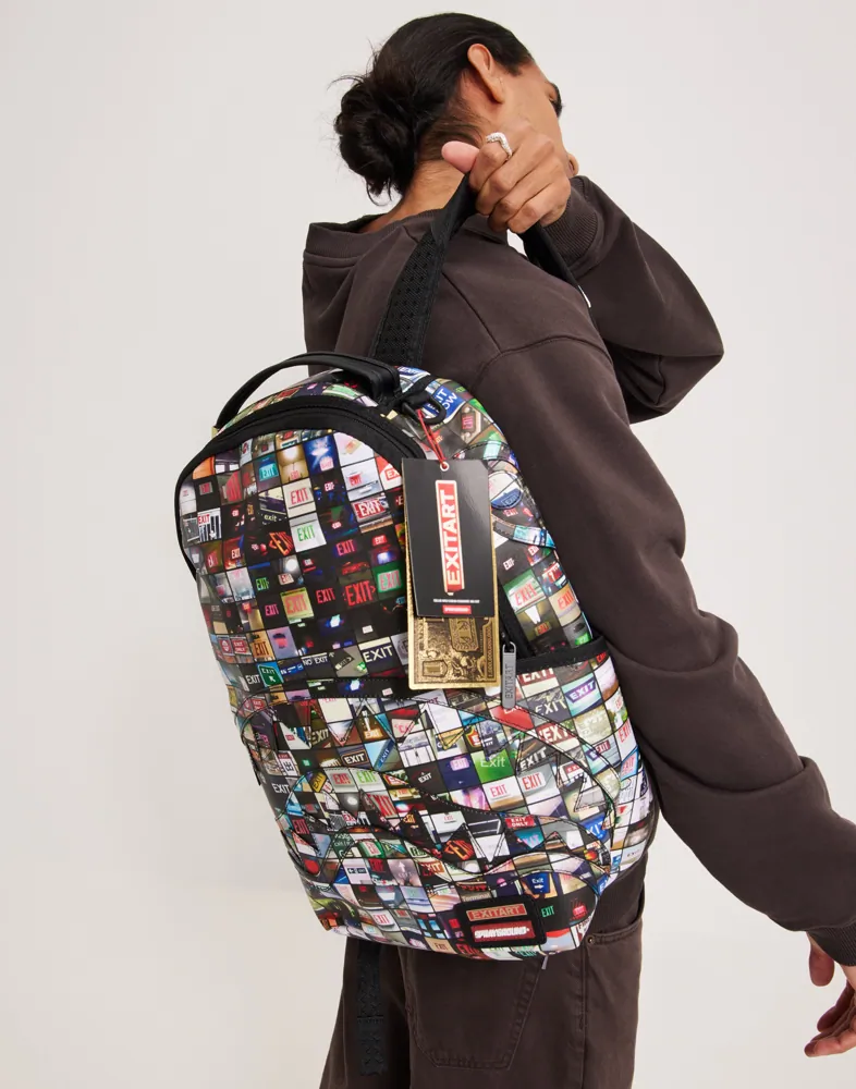 Köp Sprayground EXIT SIGN BACKPACK - Multi | NLYMAN