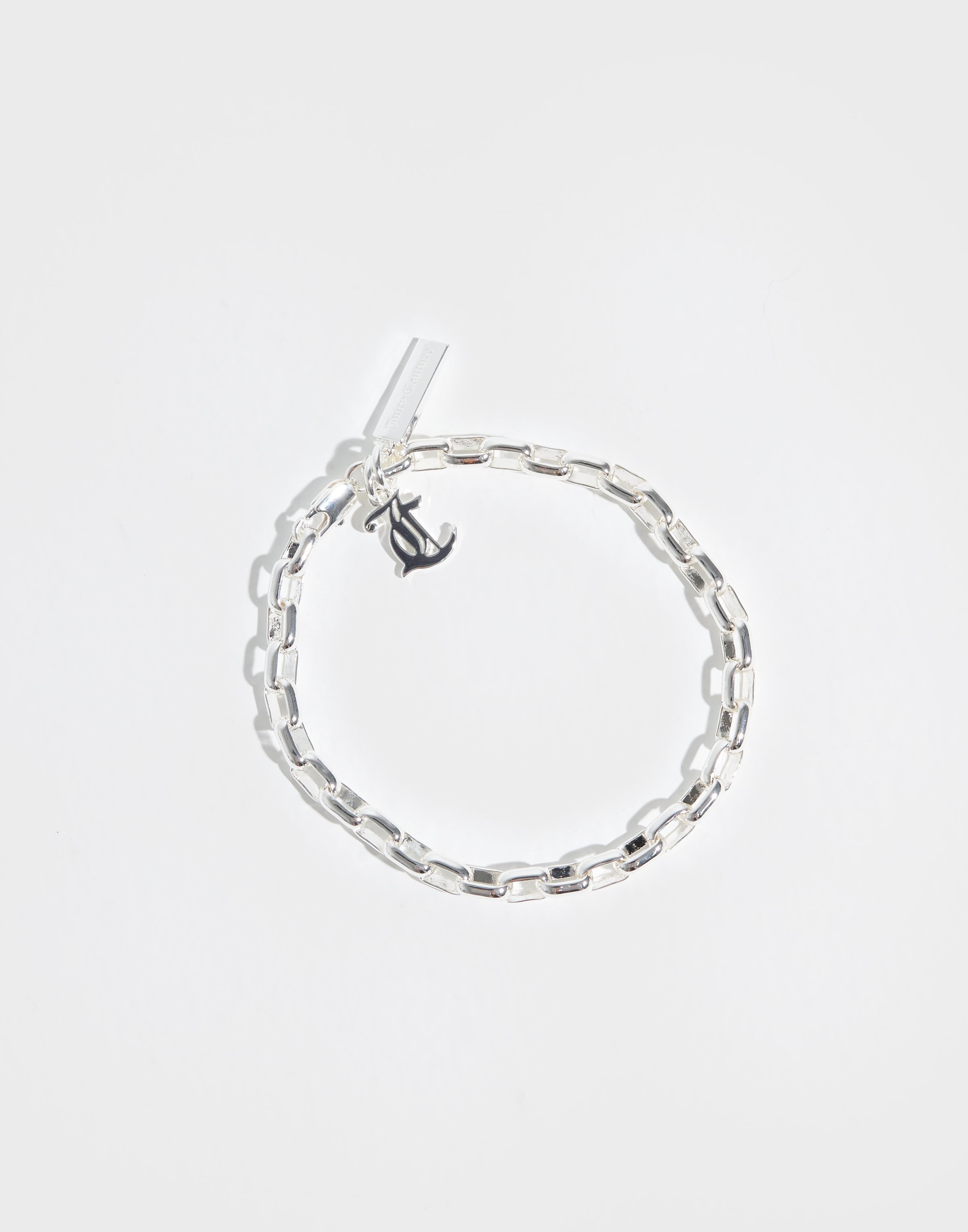 Köp Juicy Couture NATALIE CHAIN BRACELET - Silver | Nelly.com