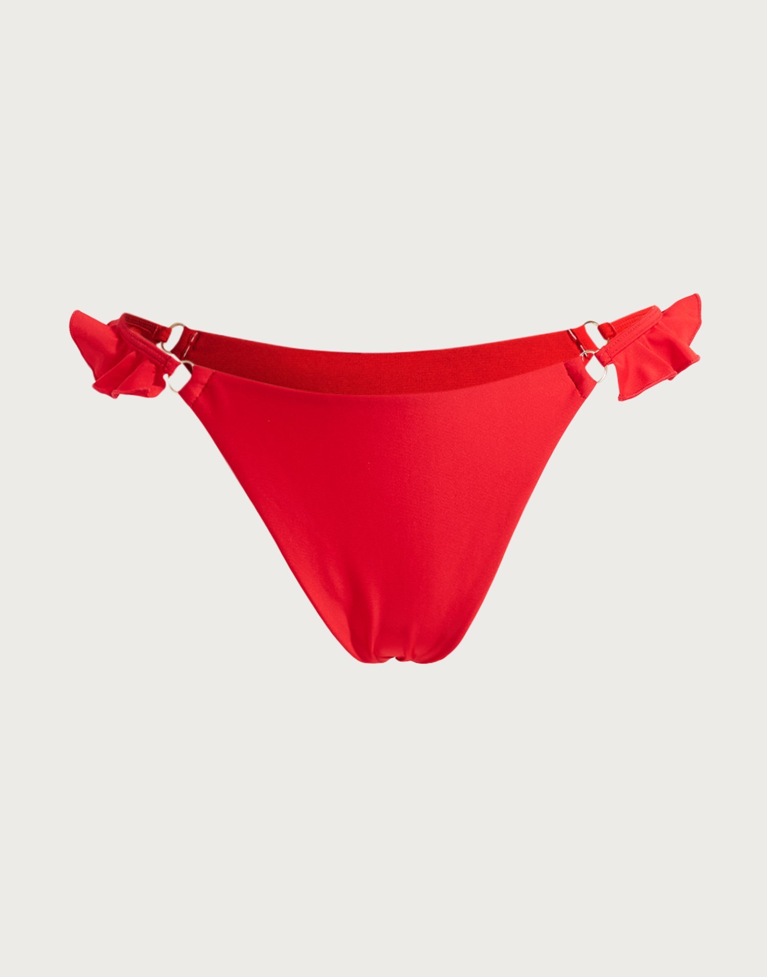 Buy Nelly Flounce Bikini Panty - Red | Nelly.com