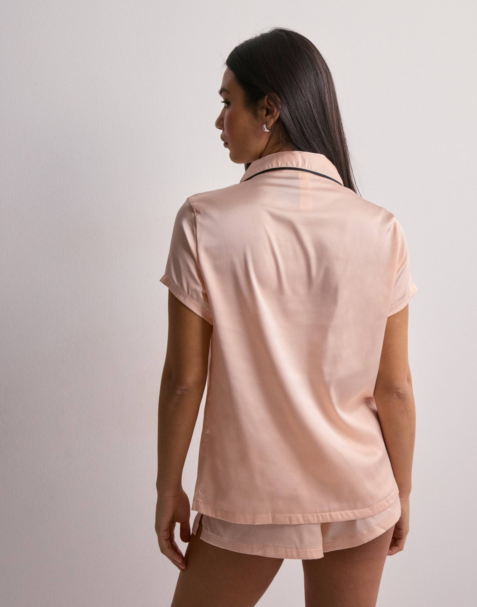 Buy Bluebella Abigail Luxury Satin Short Pyjama Set - Pink | Nelly.com