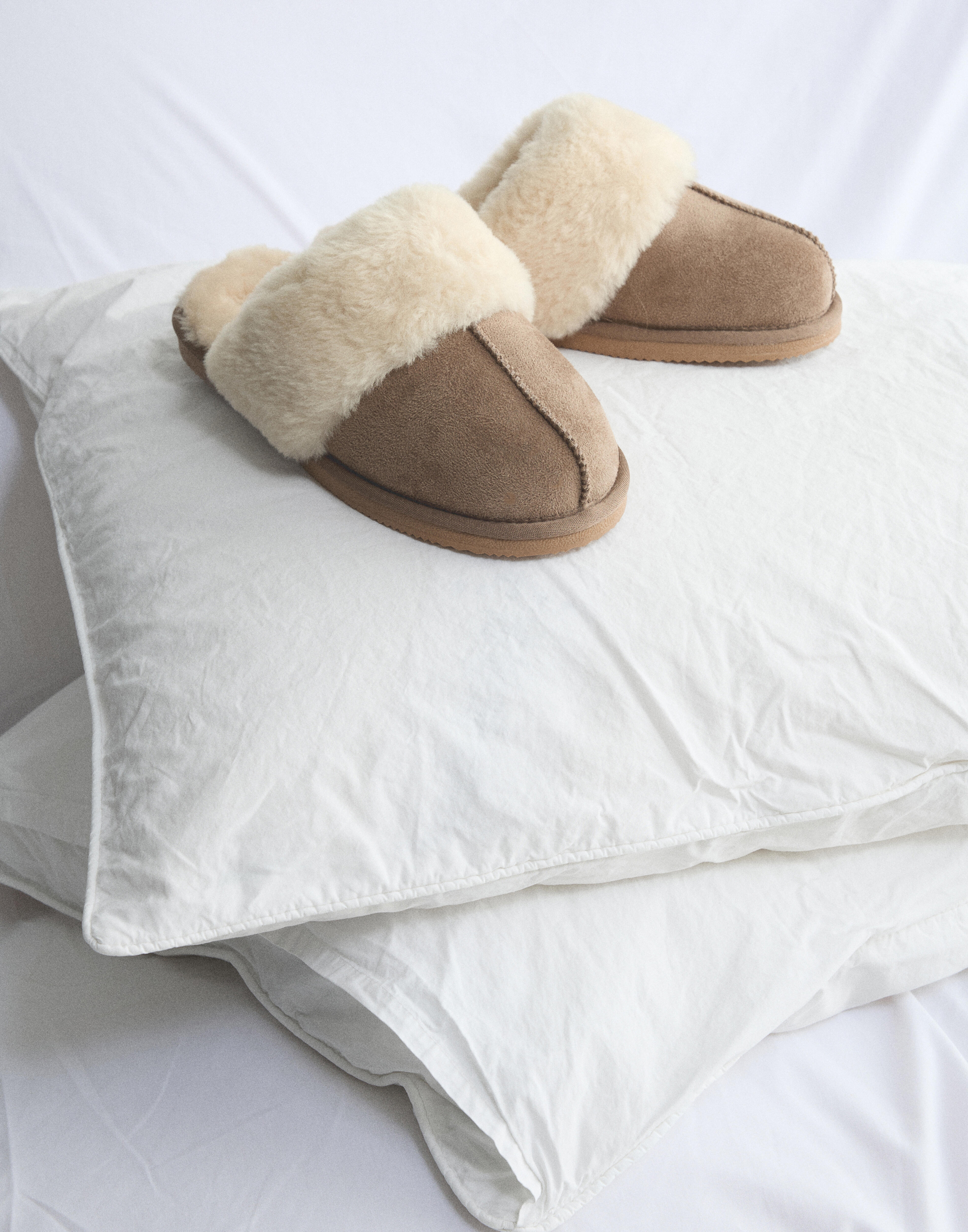 Kaufen Nelly Cosy Slipper - Beige | Nelly.com