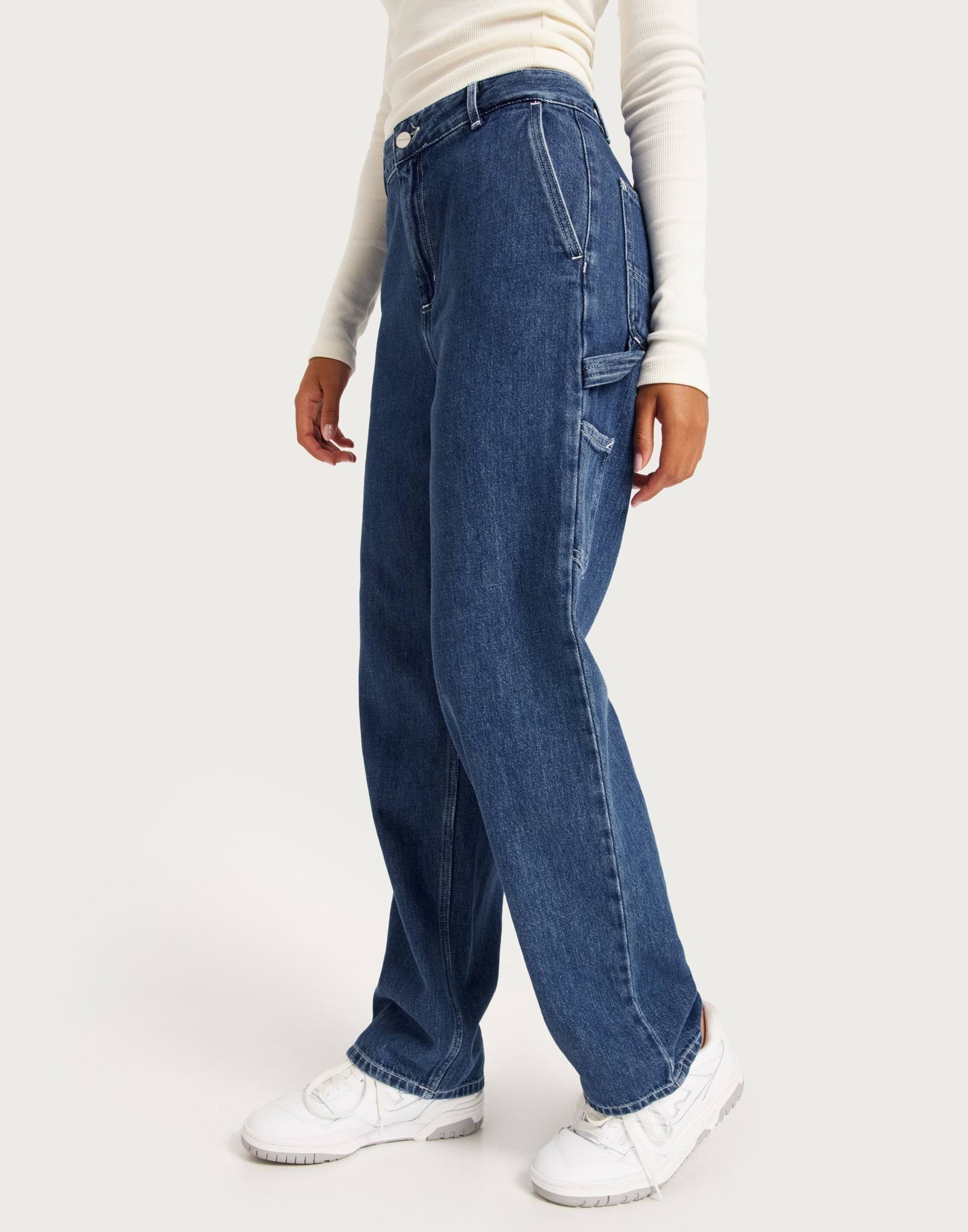Buy Carhartt WIP W' Pierce Pant Straight - Blue | Nelly.com