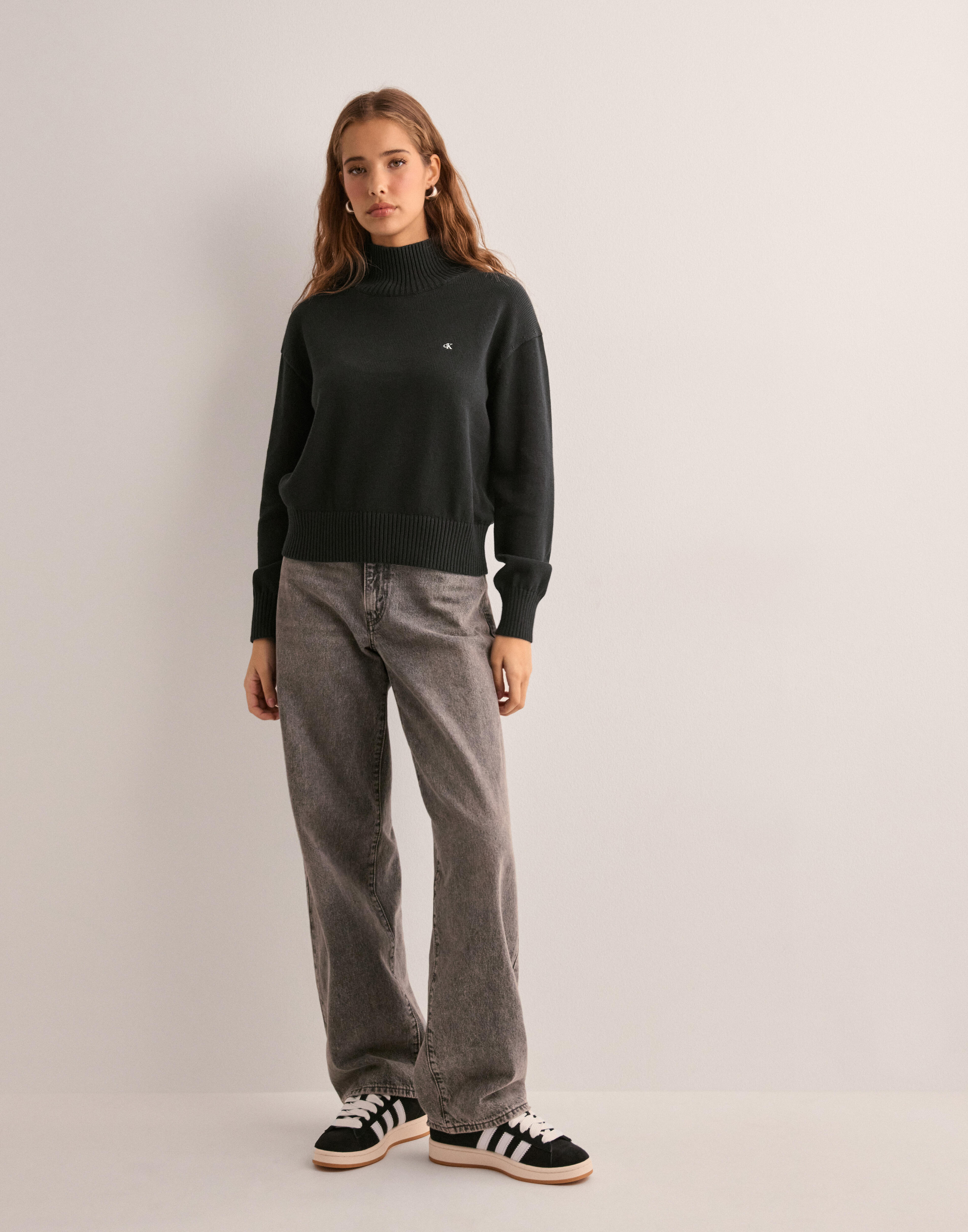 Calvin klein high neck sweatshirt store