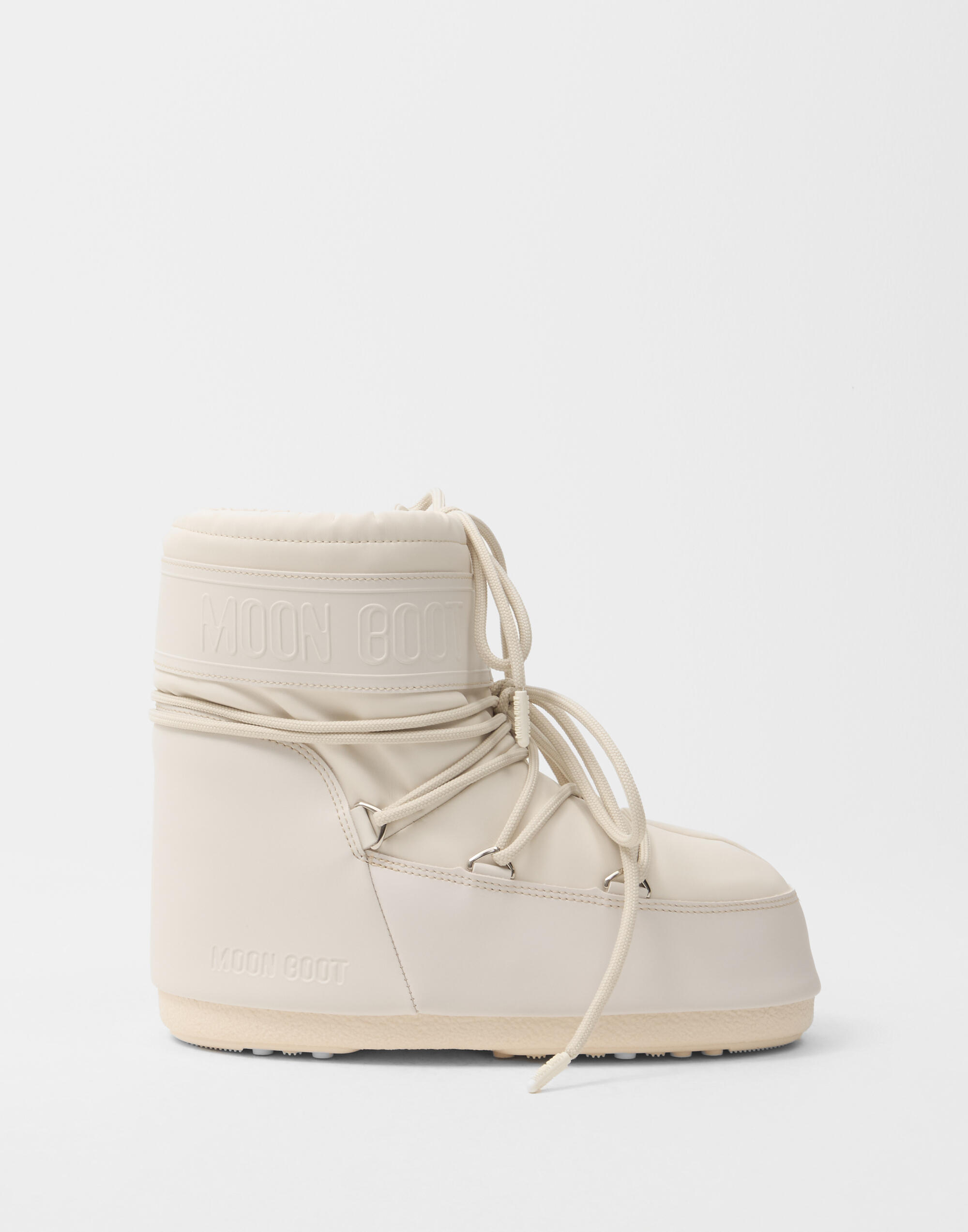 Kjøp Moon Boot MB ICON LOW RUBBER - Cream | Nelly.com