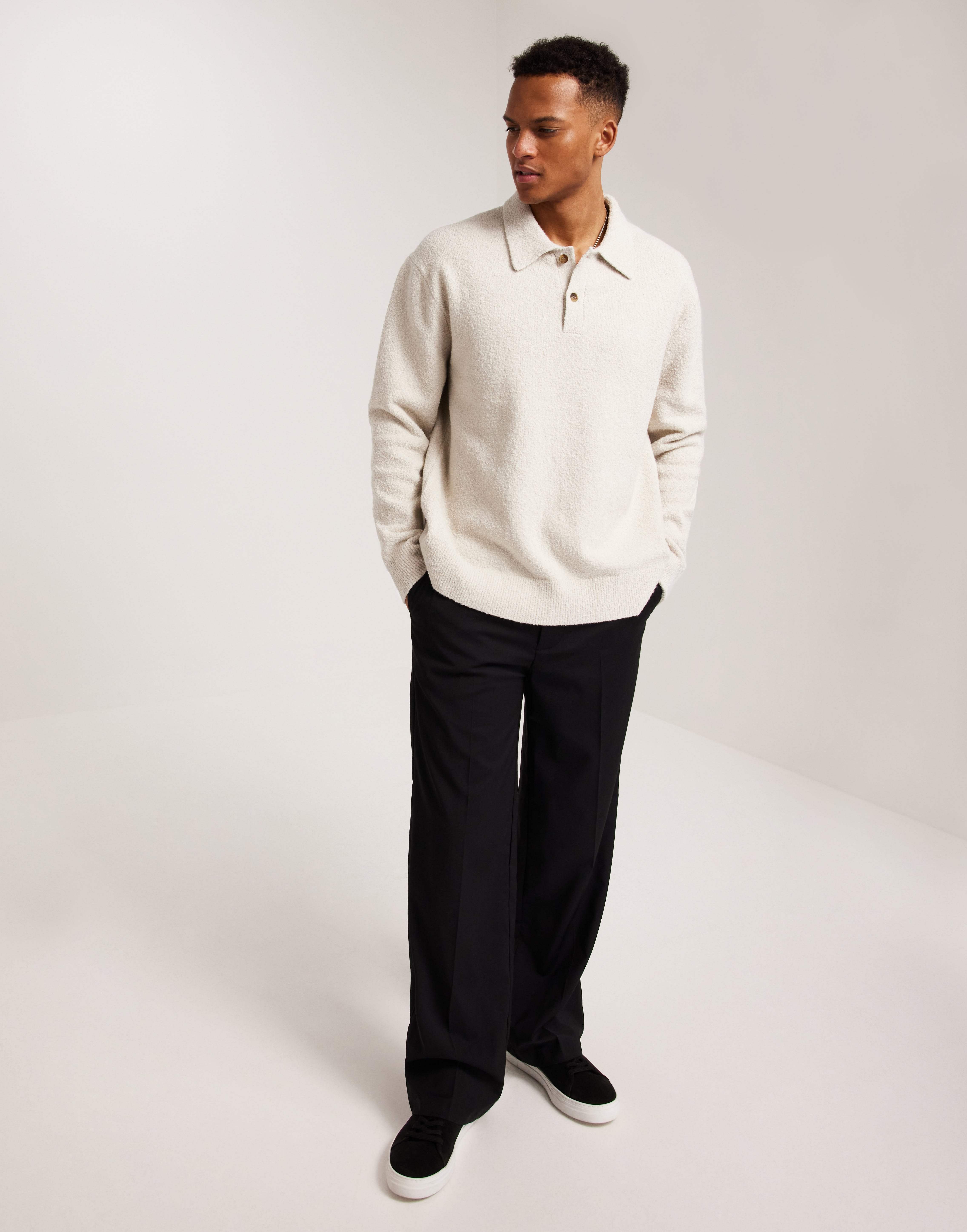 Buy Samsøe Samsøe Sanino Polo 15179 - Moonstruck | NLYMAN