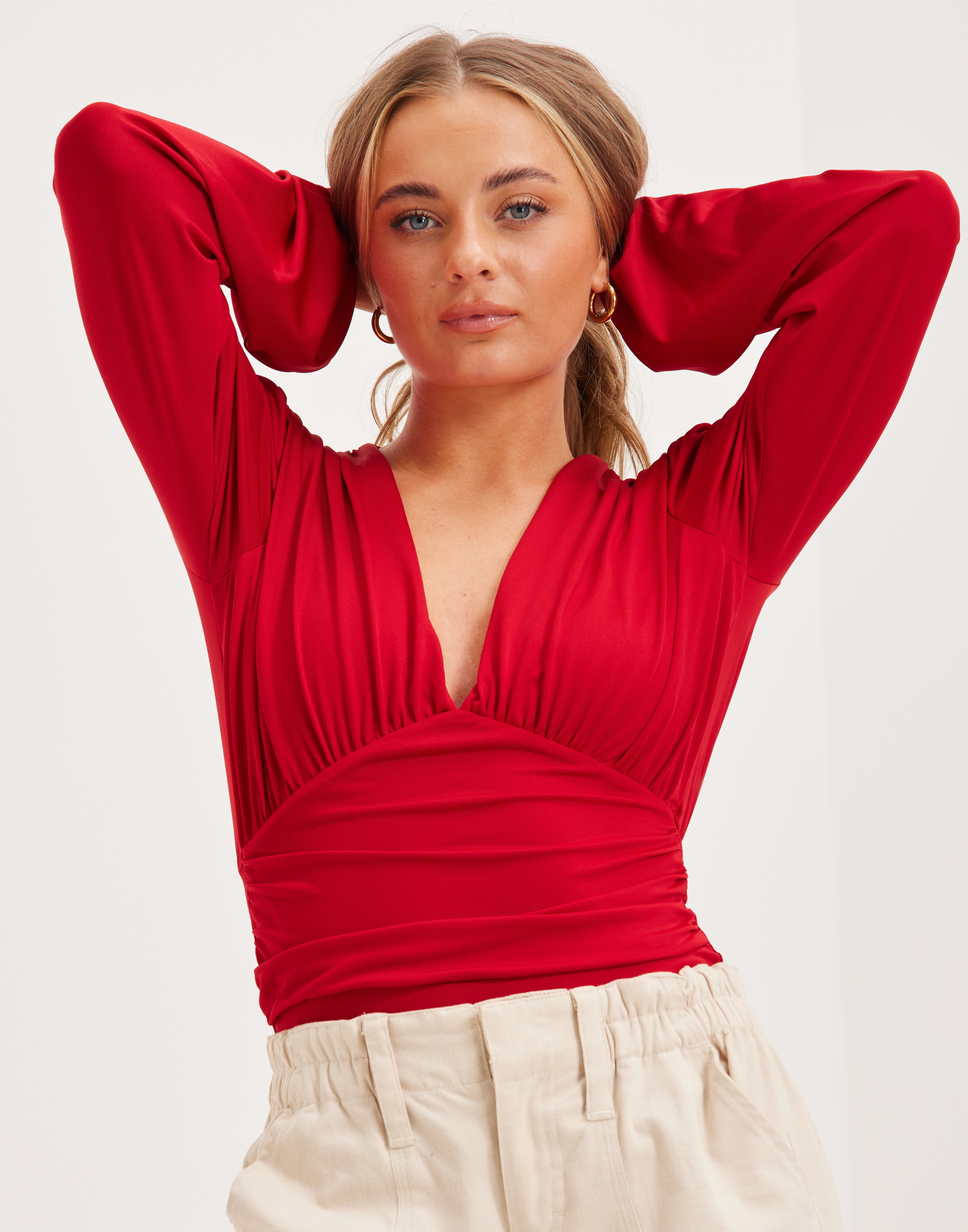 Kjøp Nelly Stunning Ls Body - Red | Nelly.com