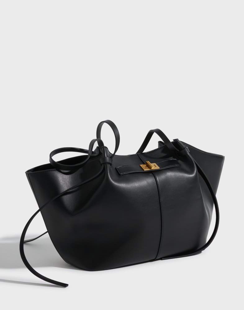 Buy Gina Tricot Long strap pu bag - Black | Nelly.com