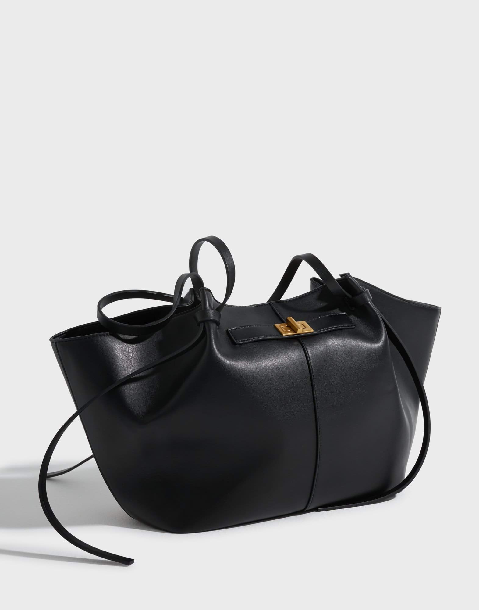 Buy Gina Tricot Long strap pu bag - Black | Nelly.com