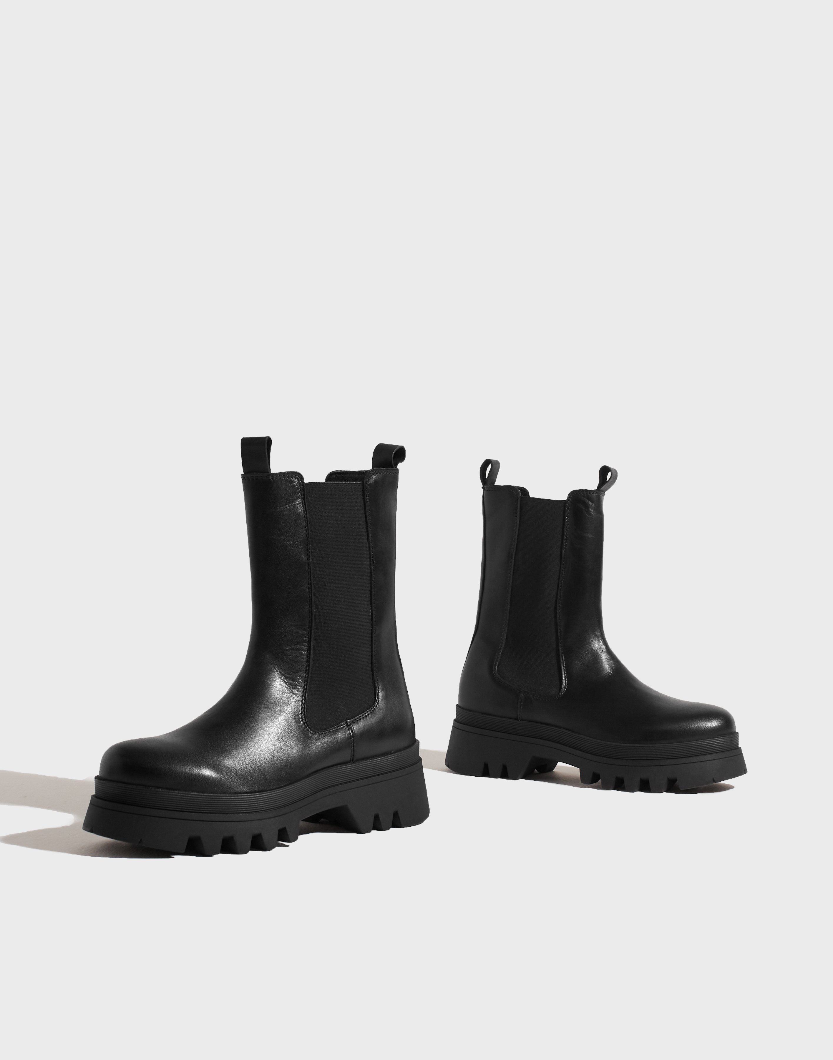 Buy Duffy Chunky Boots - Black | Nelly.com