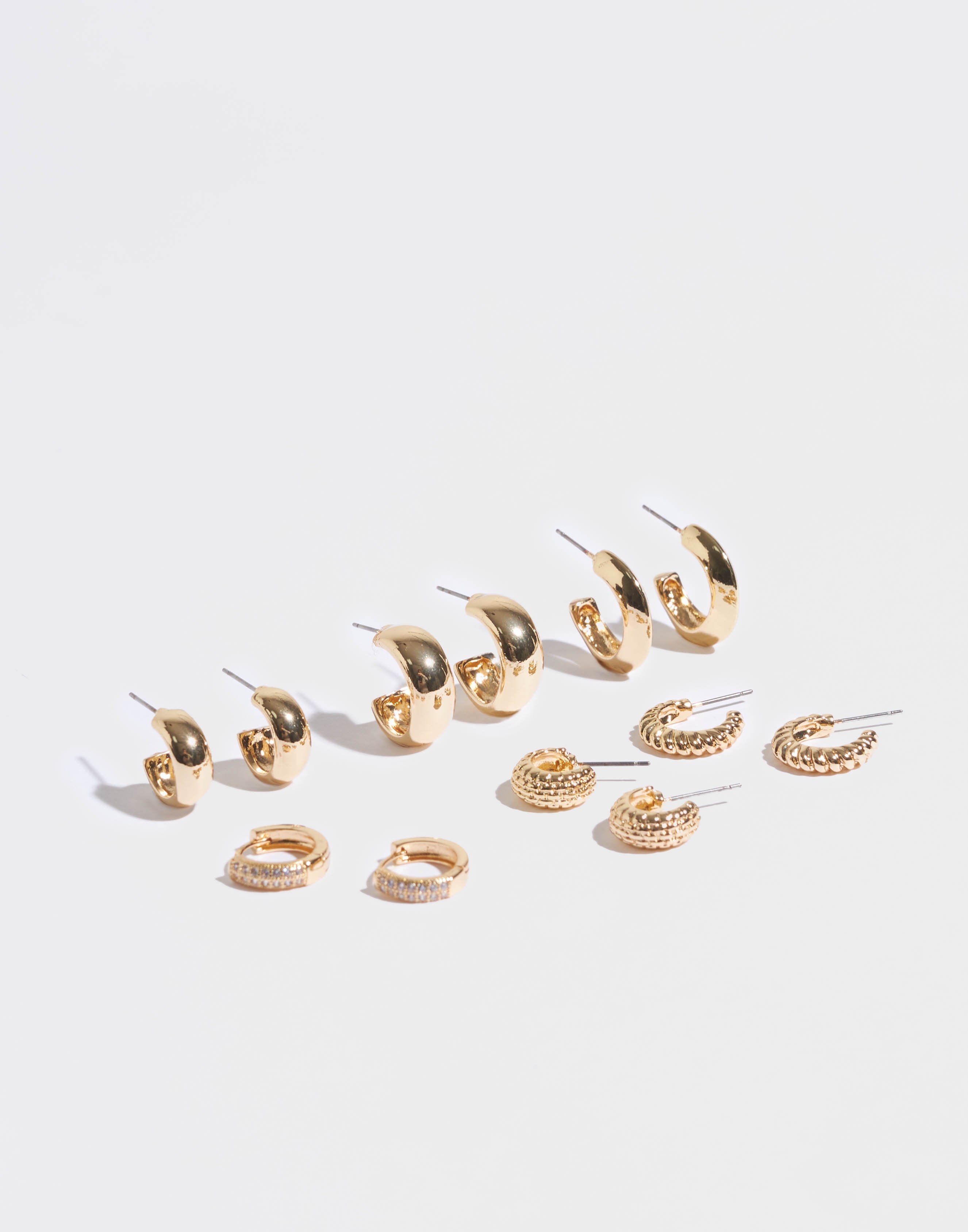 Buy Nelly All Day Earrings - Gold | Nelly.com
